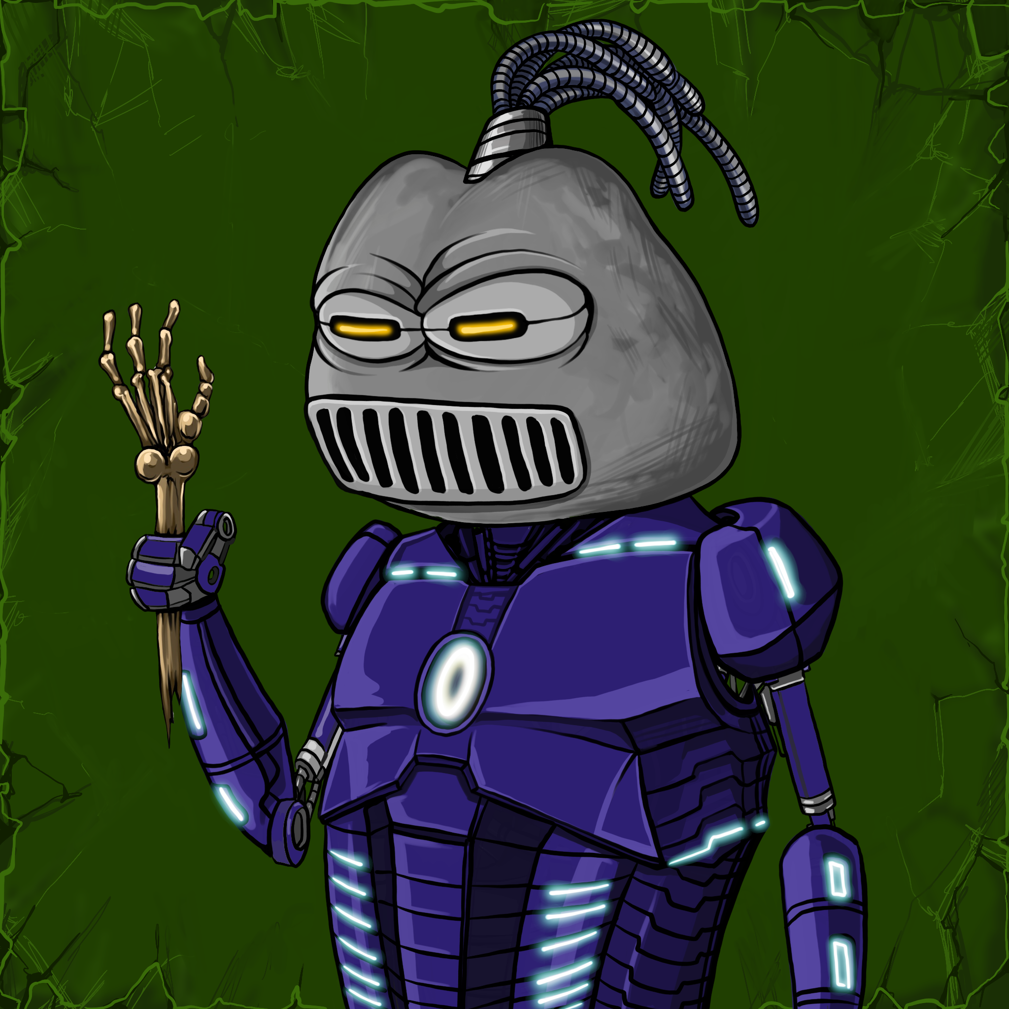 Pepe Robot #485 | Foundation