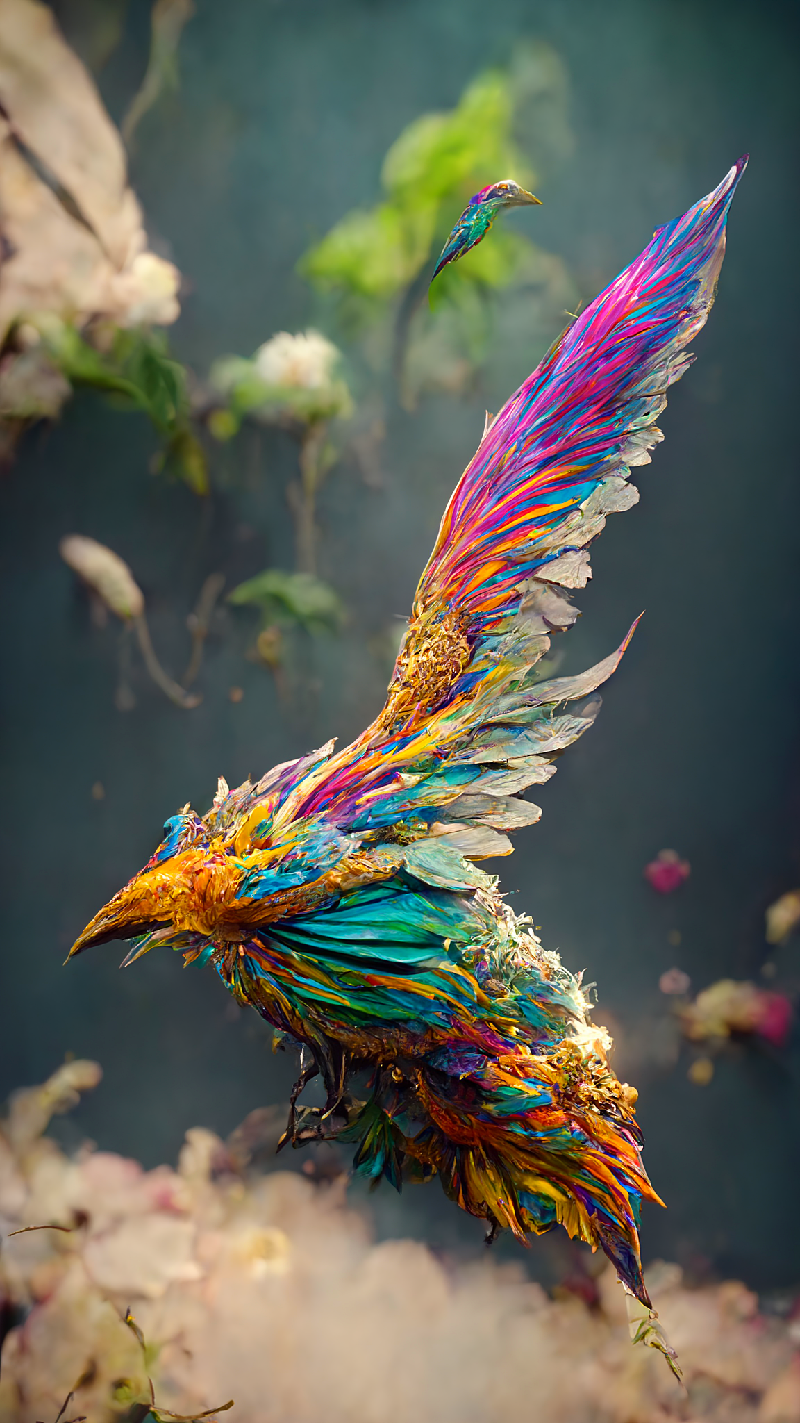 Adarna bird in flight | Foundation