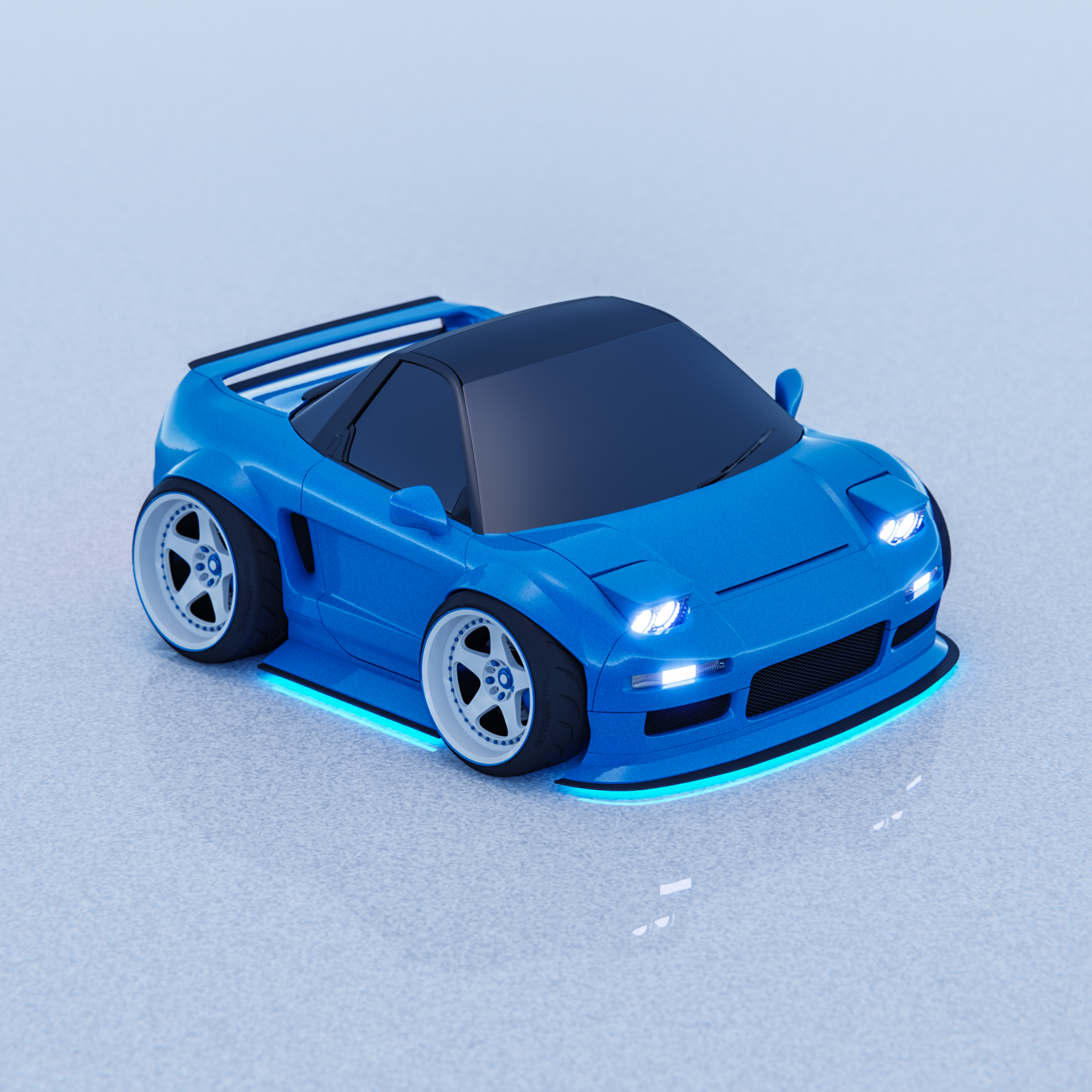 CARtoon NSX - (Blue Edition) | Foundation