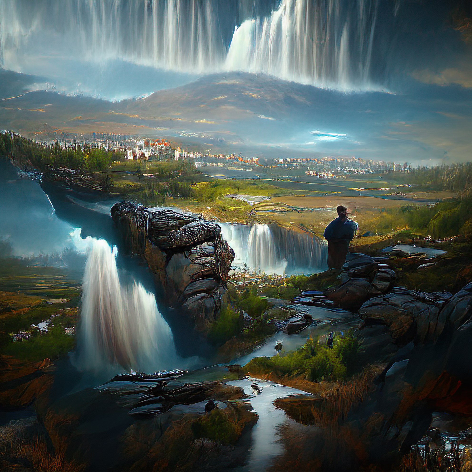 AI Generated Fantasy World #1 | Foundation