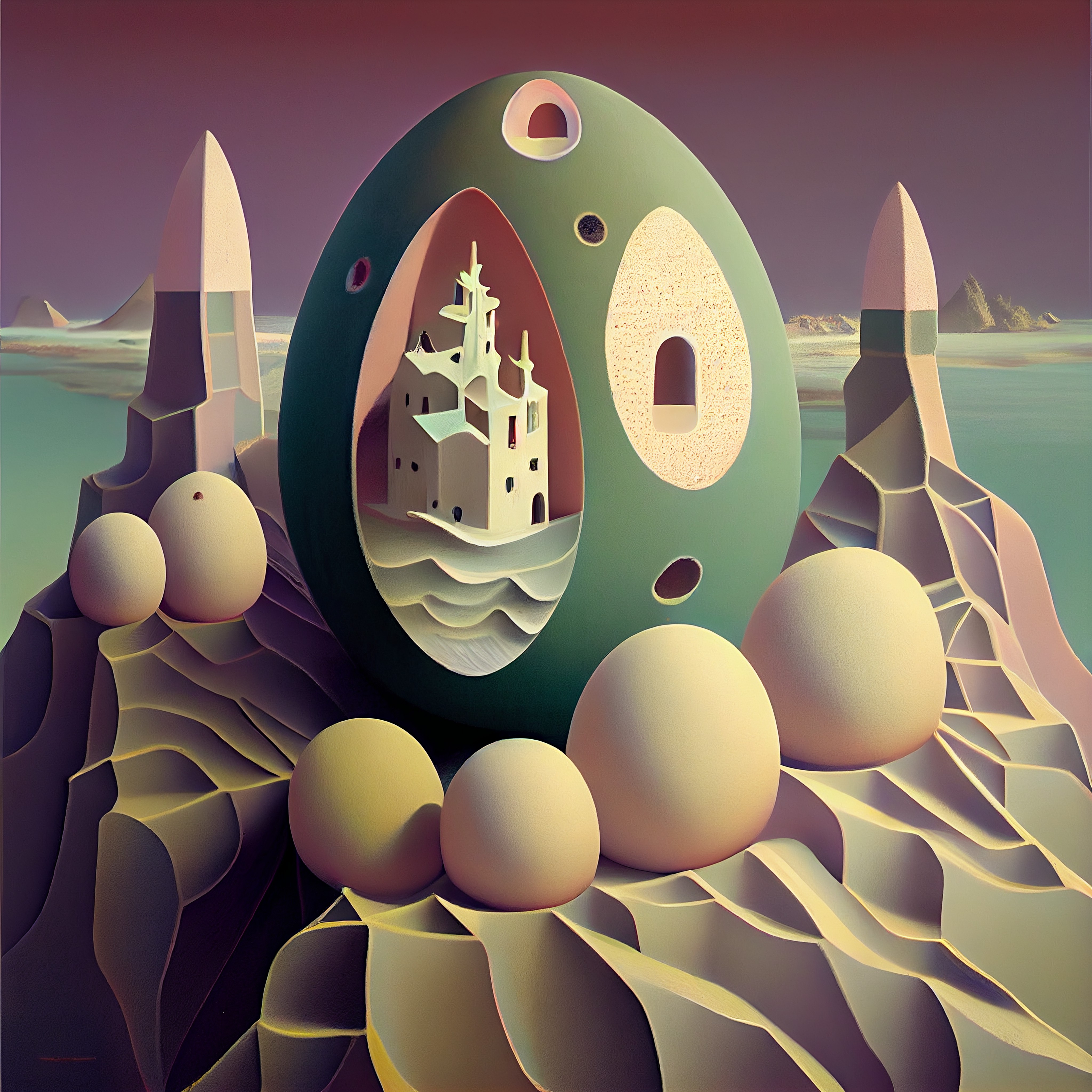 Eggscape #4 | Foundation