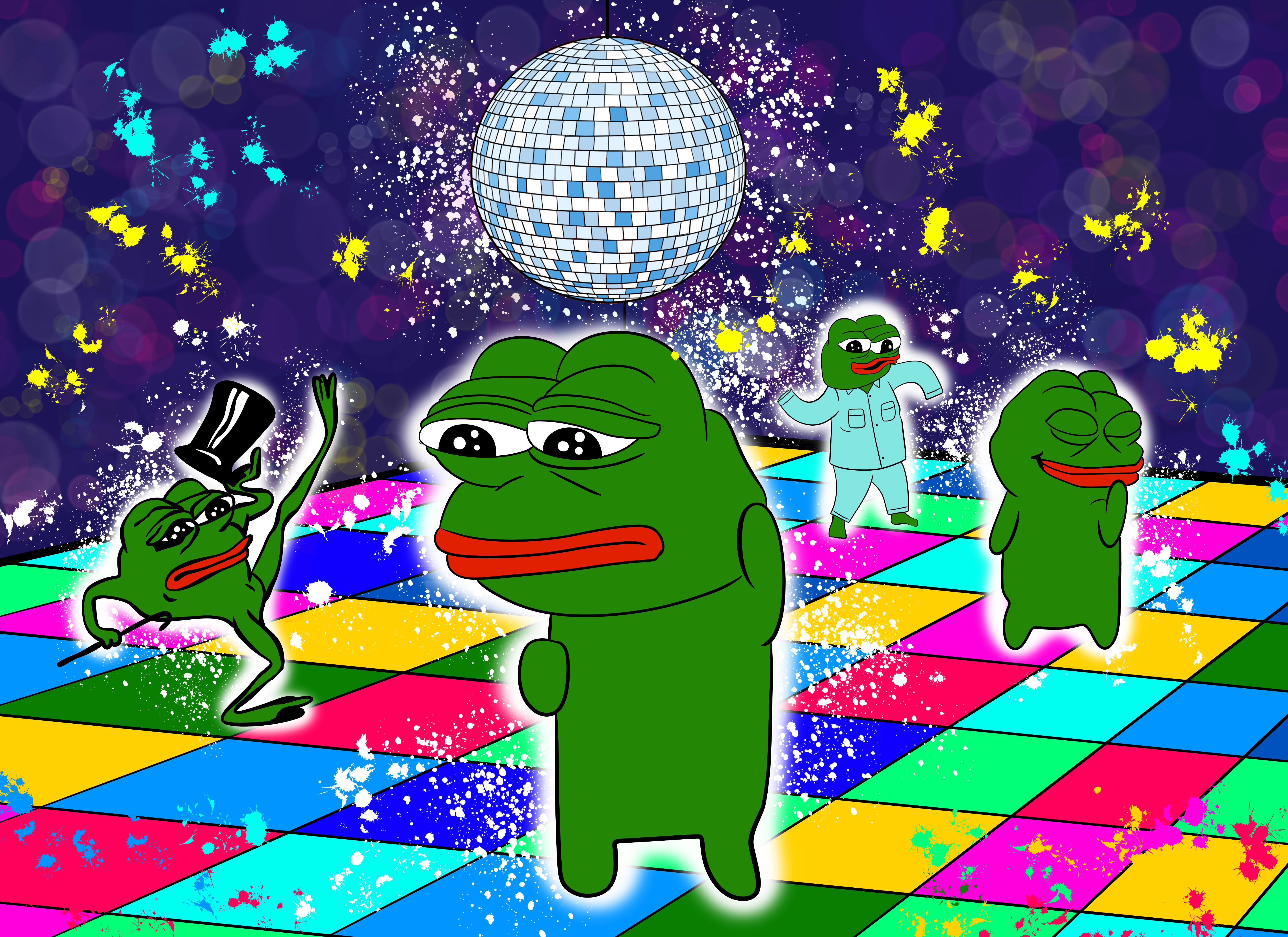 Disco Frogs | Foundation