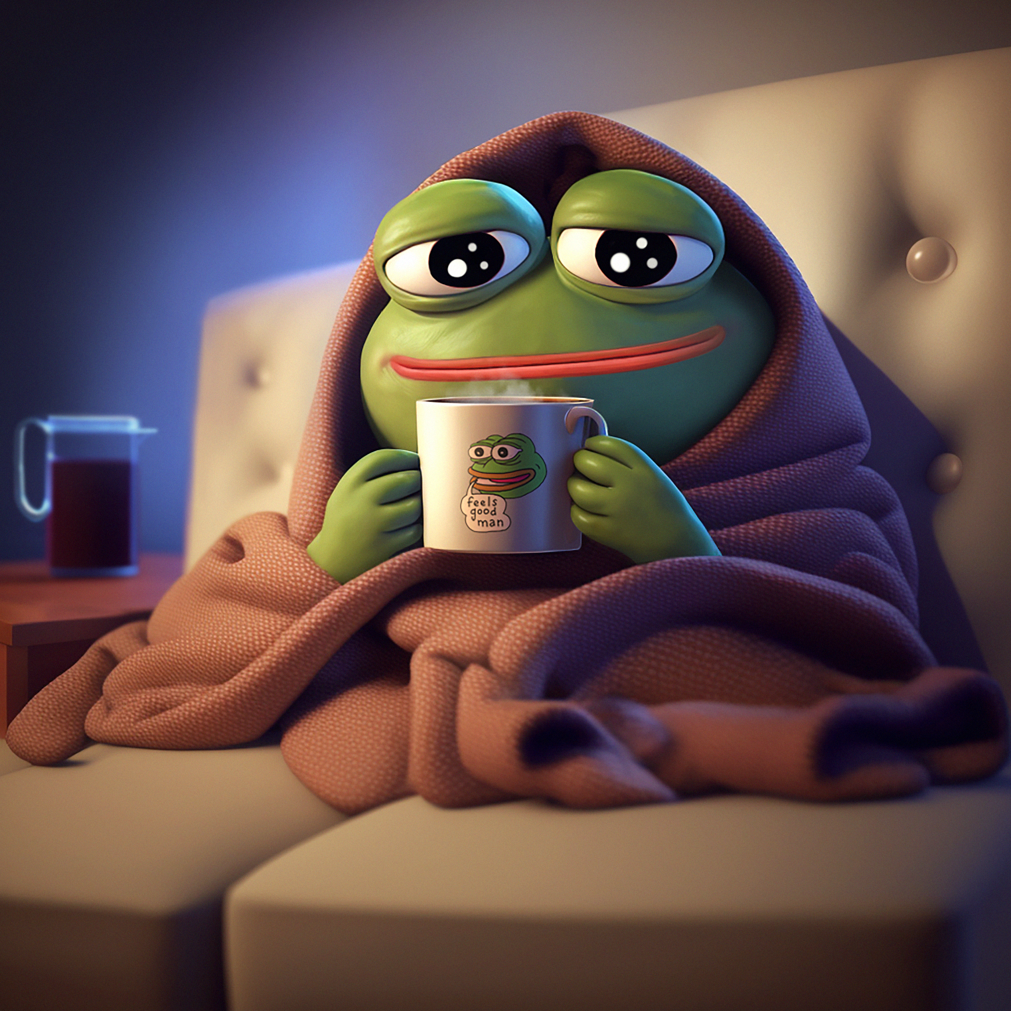 VERY COSY PEPE II🐸☕ #83/99 | Foundation