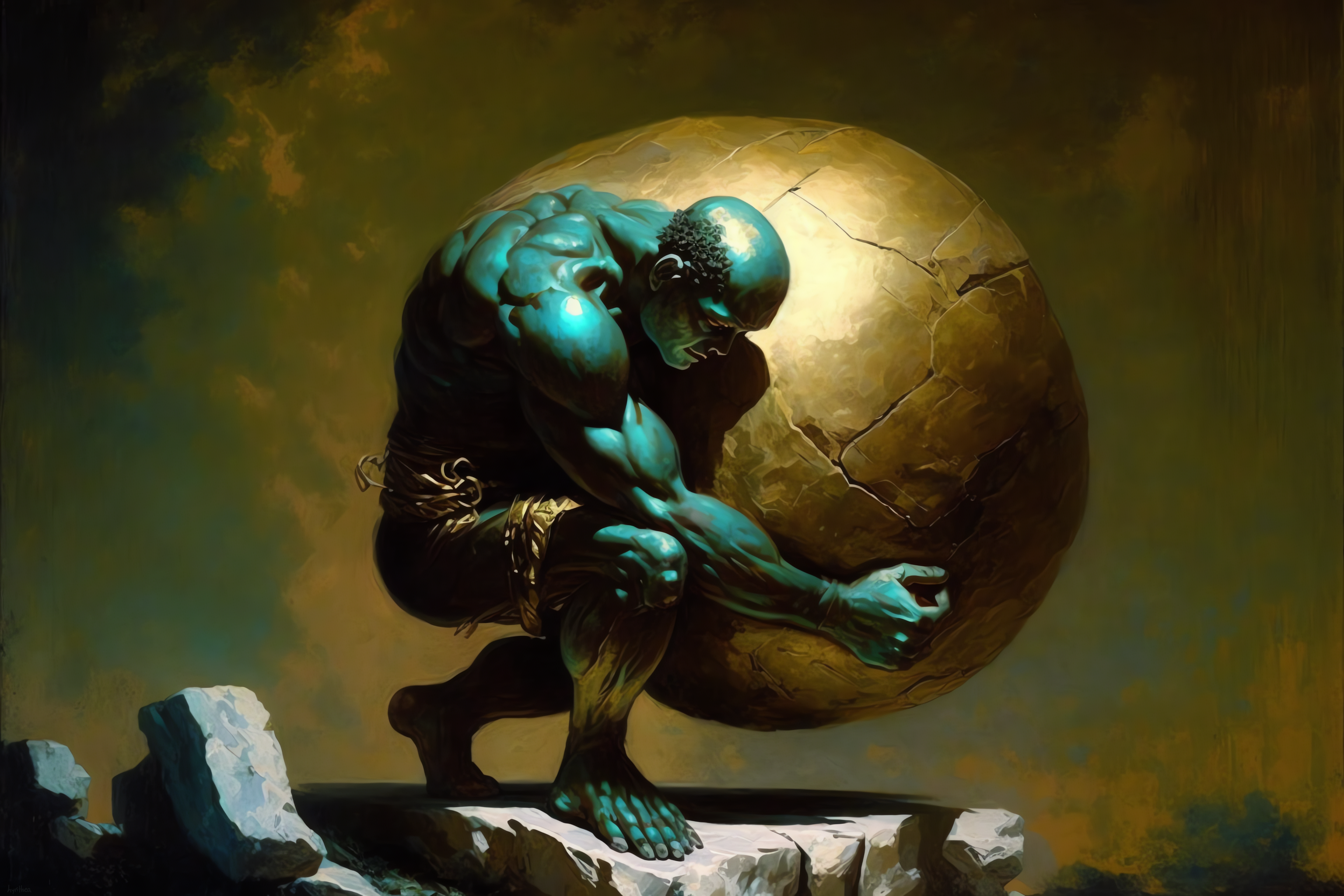 châtiment de sisyphe | Foundation