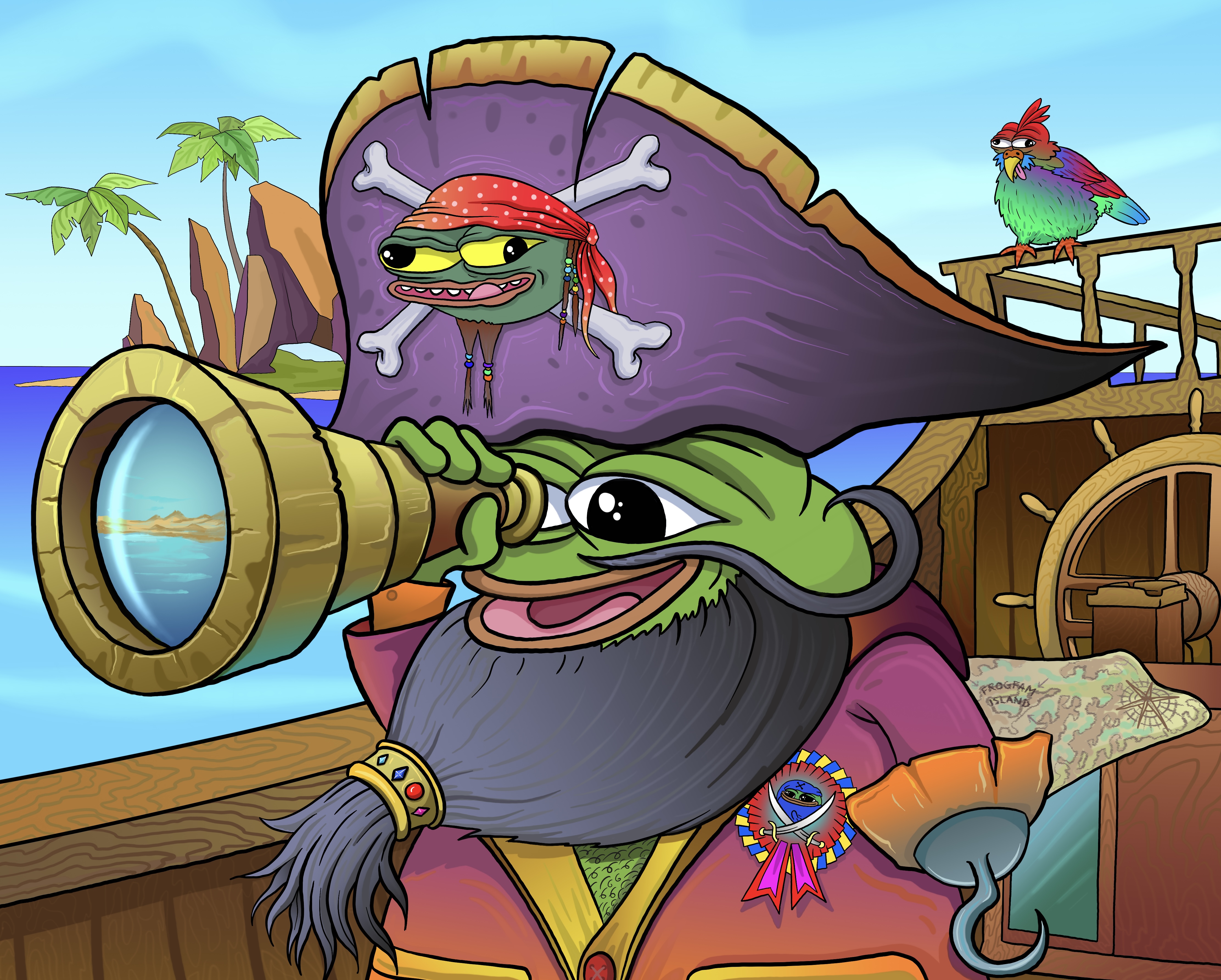 Pirate Pepe #03 | Foundation