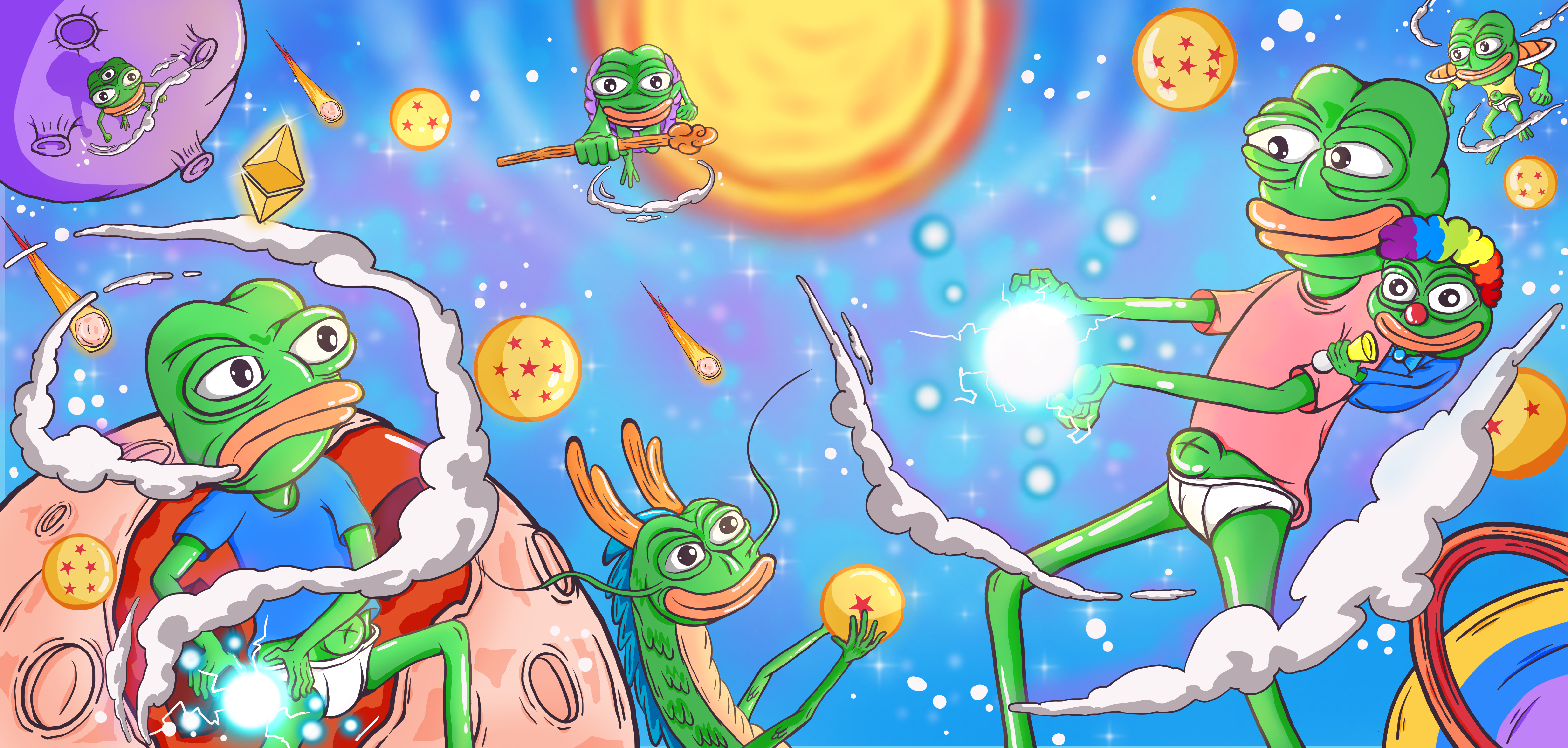 Dragon Pepe ball 🐸 | Foundation