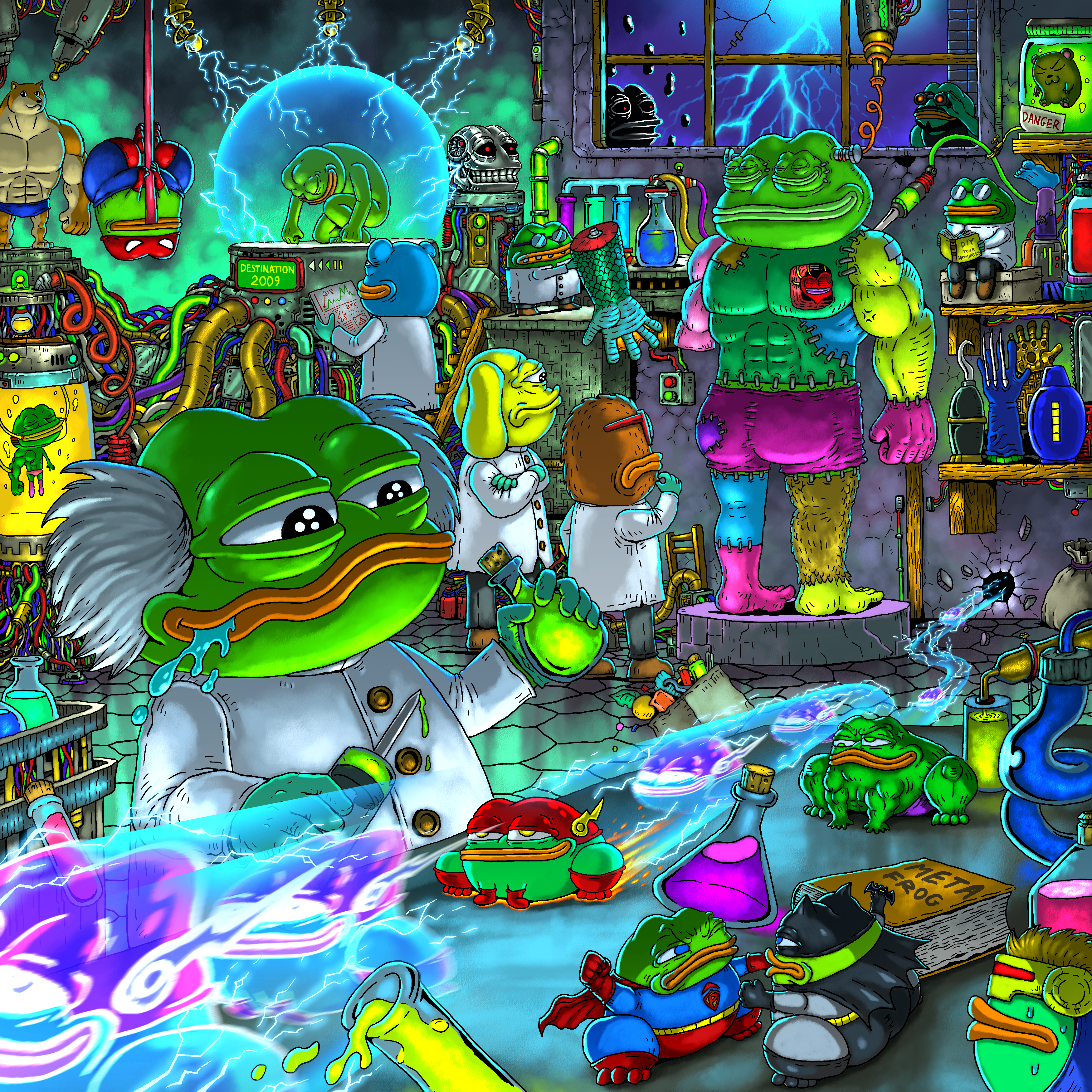 Lab Frogs | Foundation