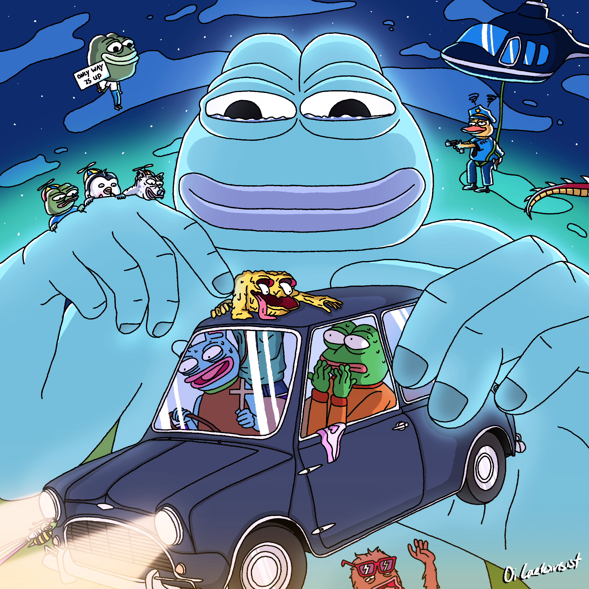 Lonely Pepe Making Friends | Foundation