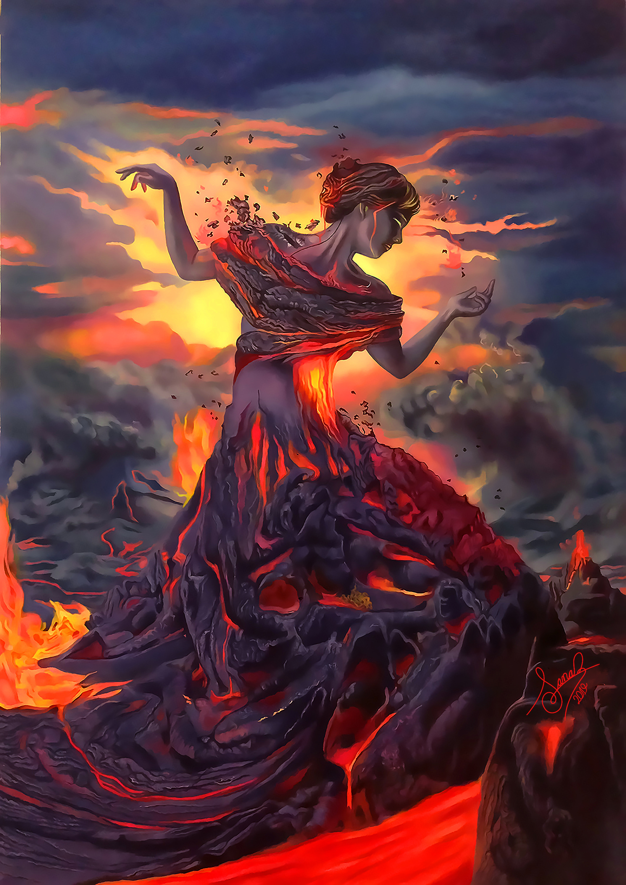 Goddess of Volcano | Foundation