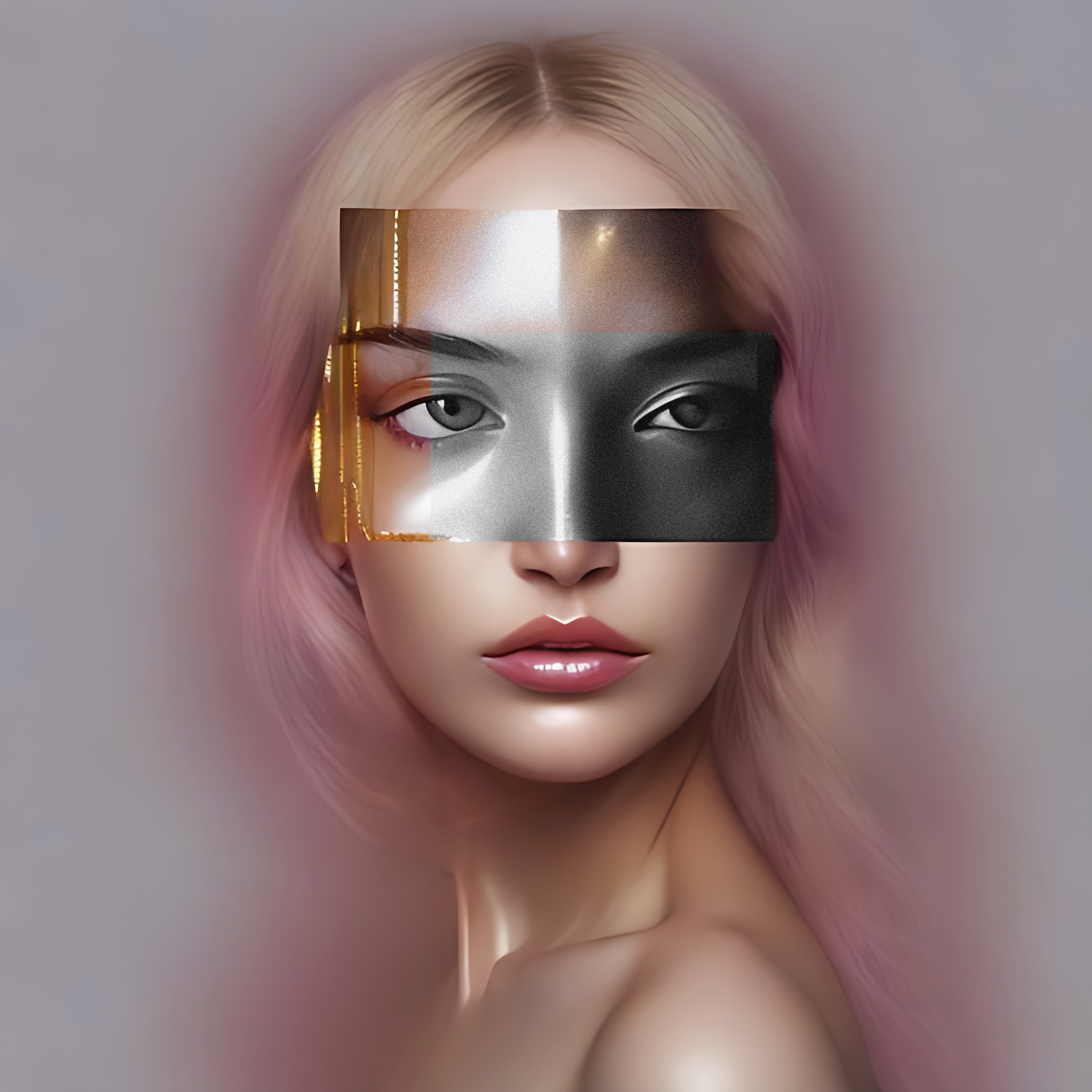 AI Self Portrait #1 by Jessica Yatrofsky #76/1000 | Foundation