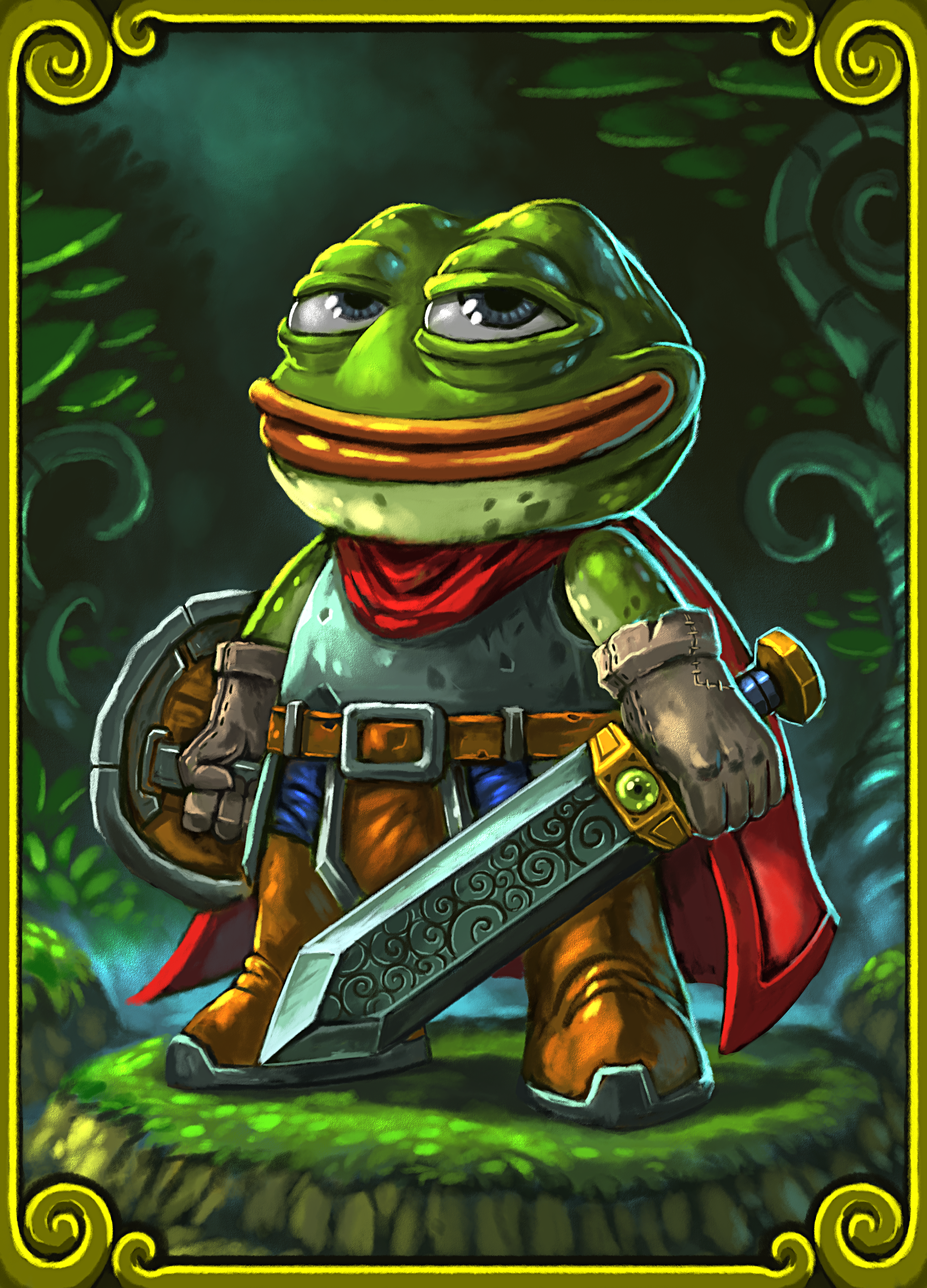 Knight Pepe | Foundation