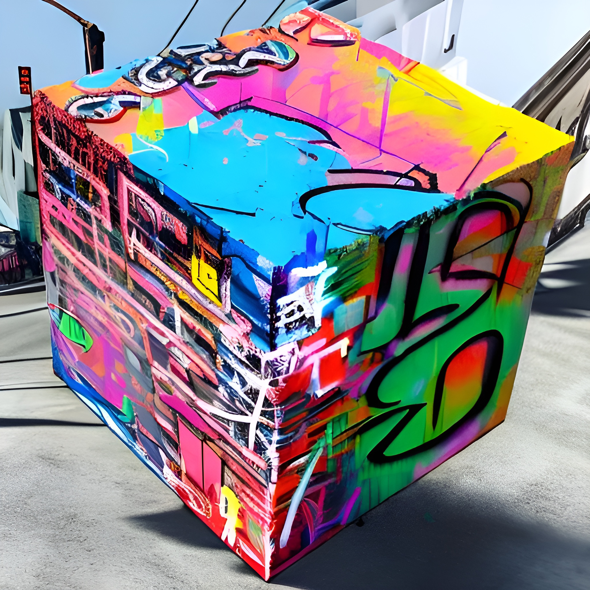 Graffiti Cube | Foundation