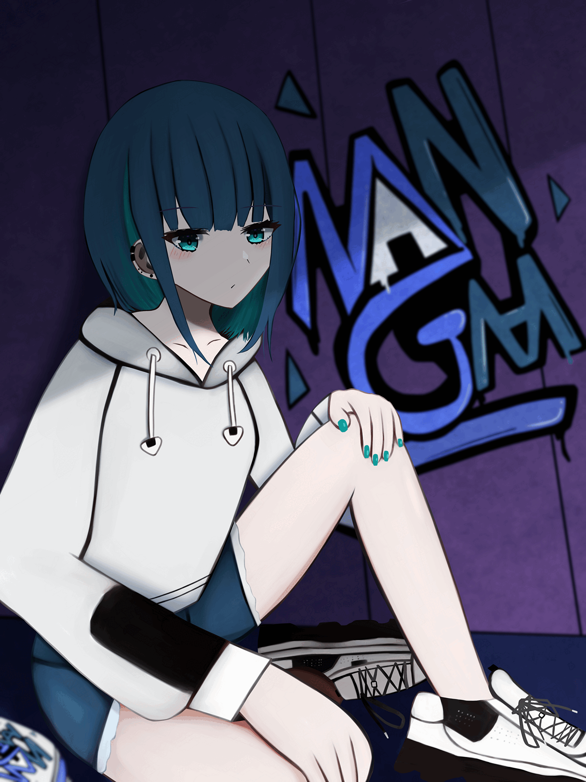 Street art Nigi-chan | Foundation