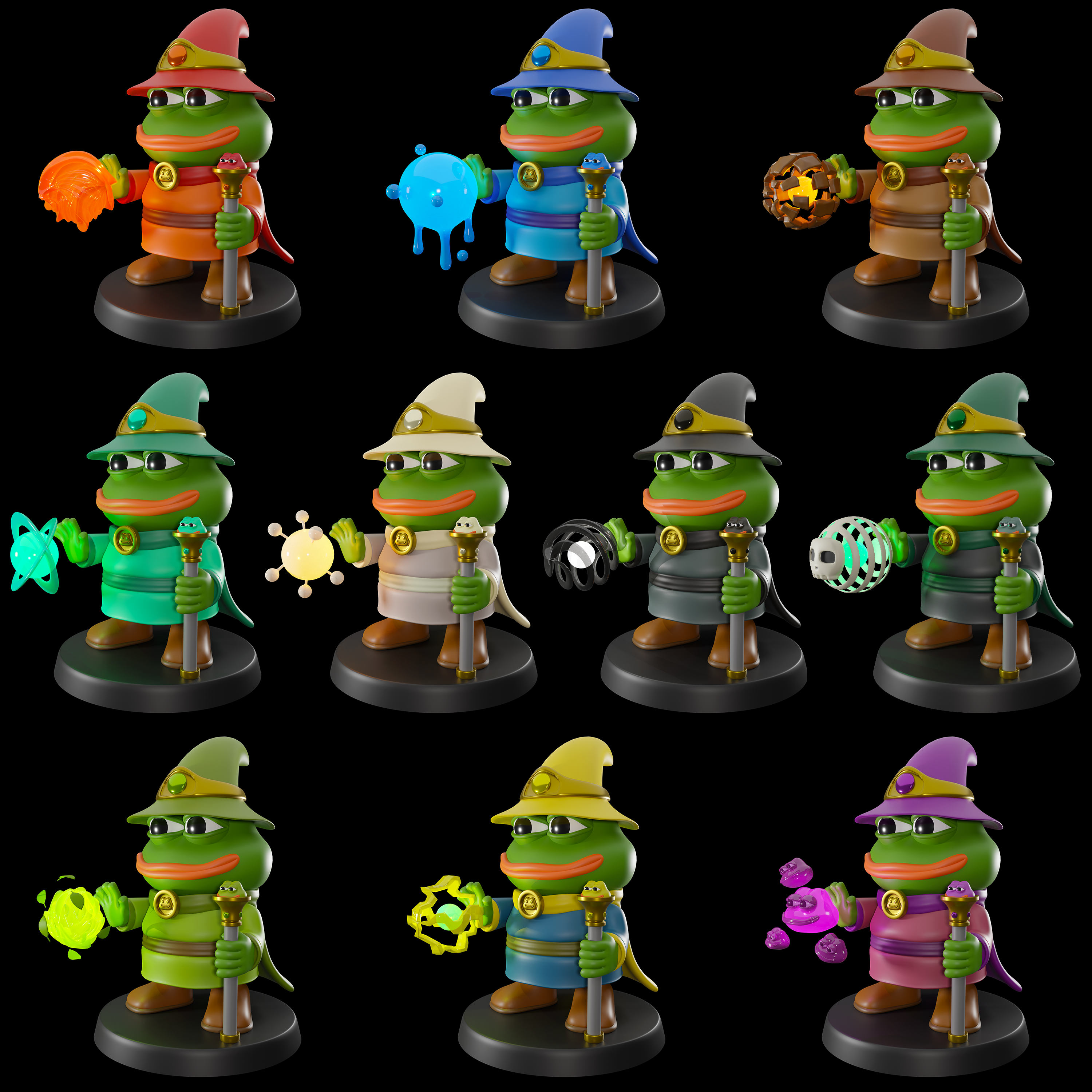 BogToy : Wizard Pepe | Foundation