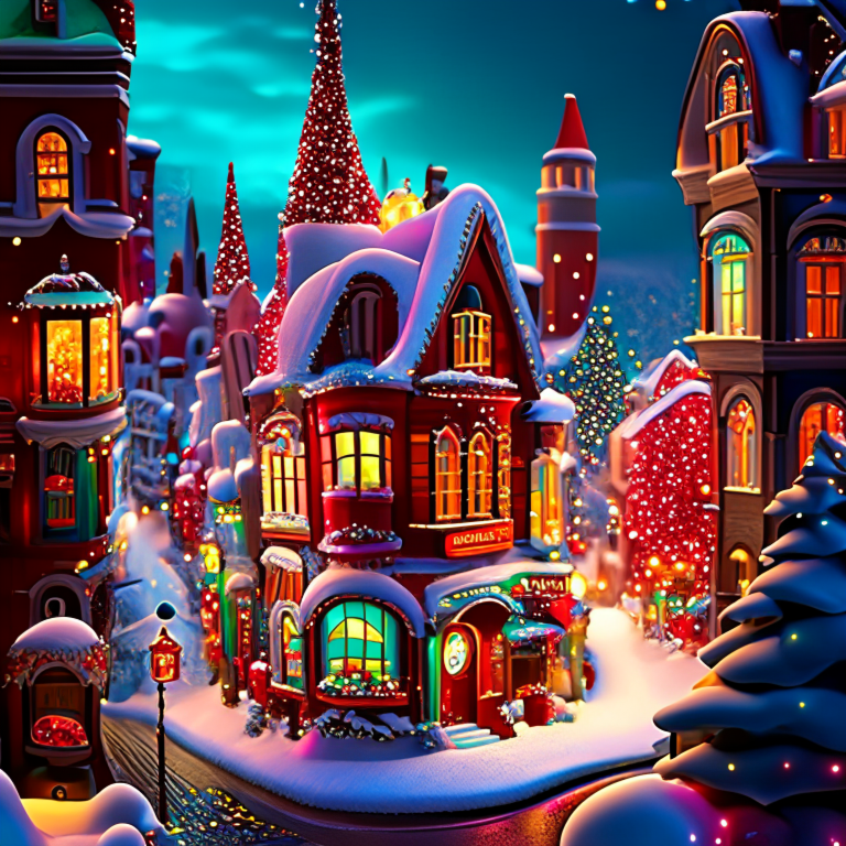 Christmas Magic Candy Land | Foundation