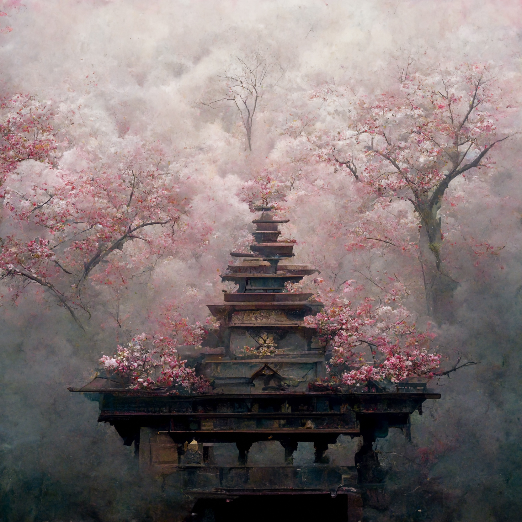 Mistical Japanese Temple | Foundation