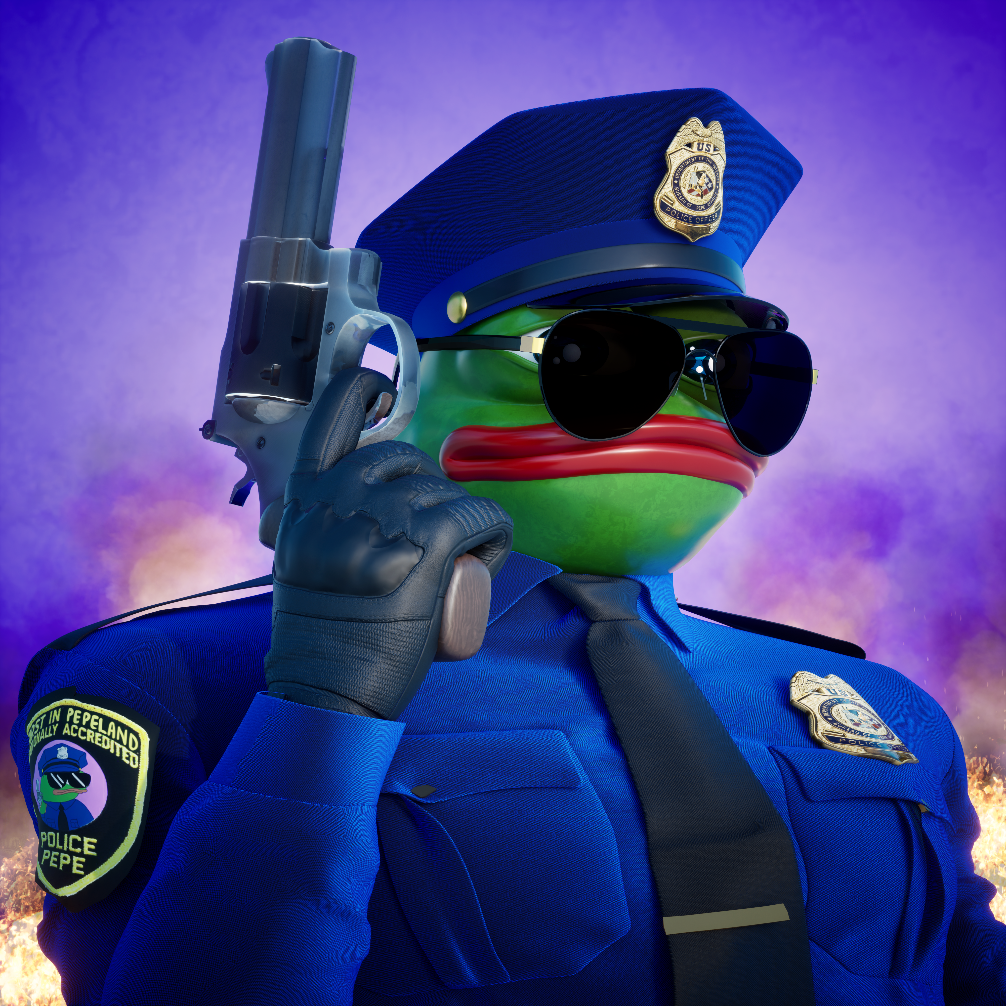 👮 POLICE PEPE 🐸 | Foundation