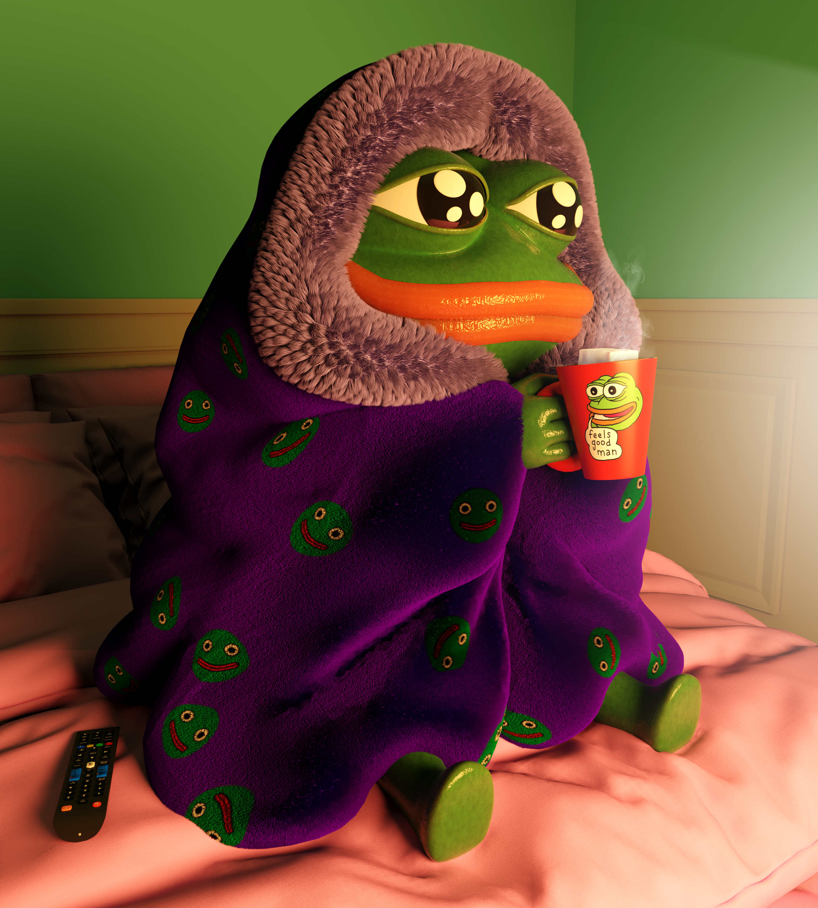 Comfy Pepe ☕♨ | Foundation