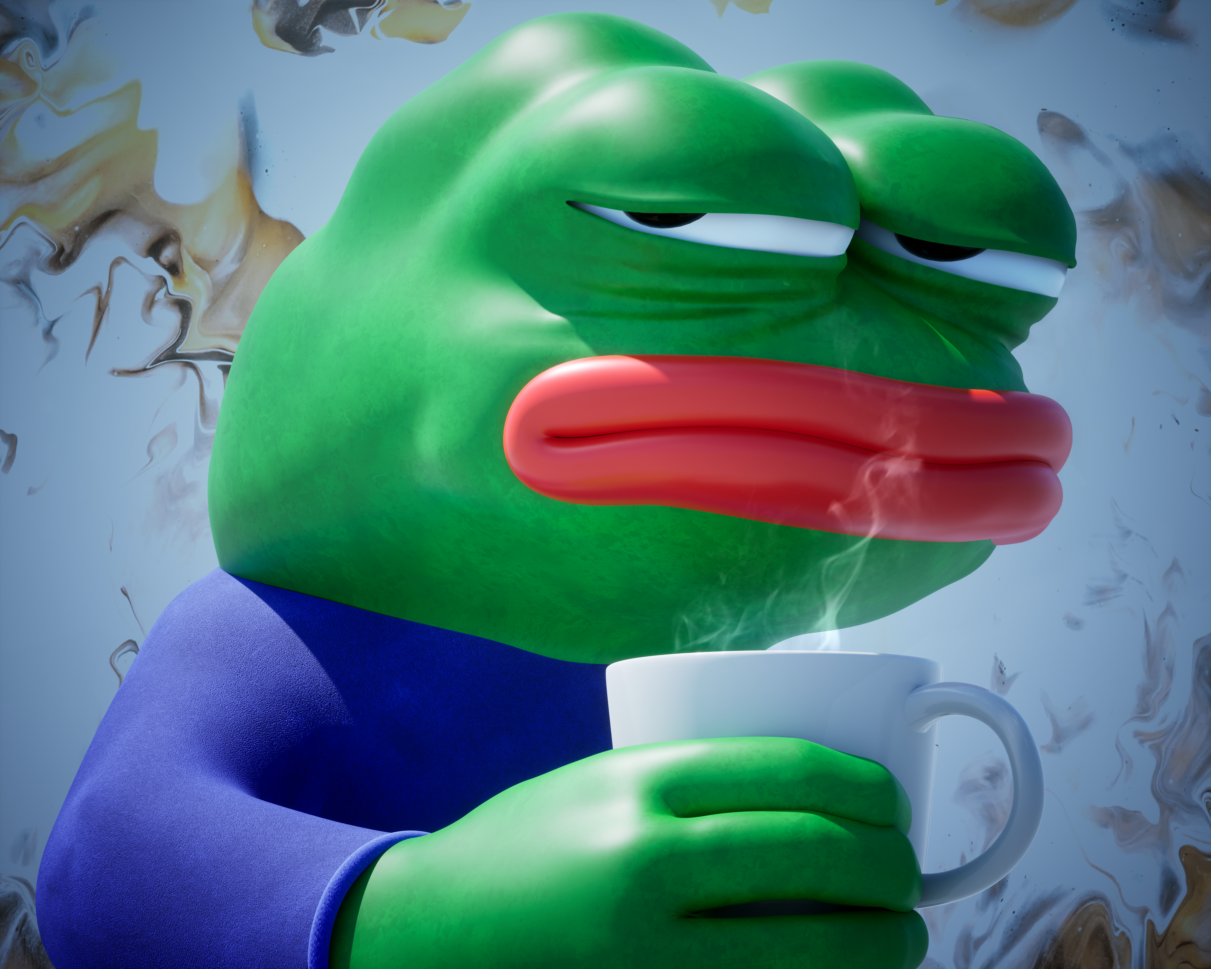 Tired Pepe ☕ | Foundation