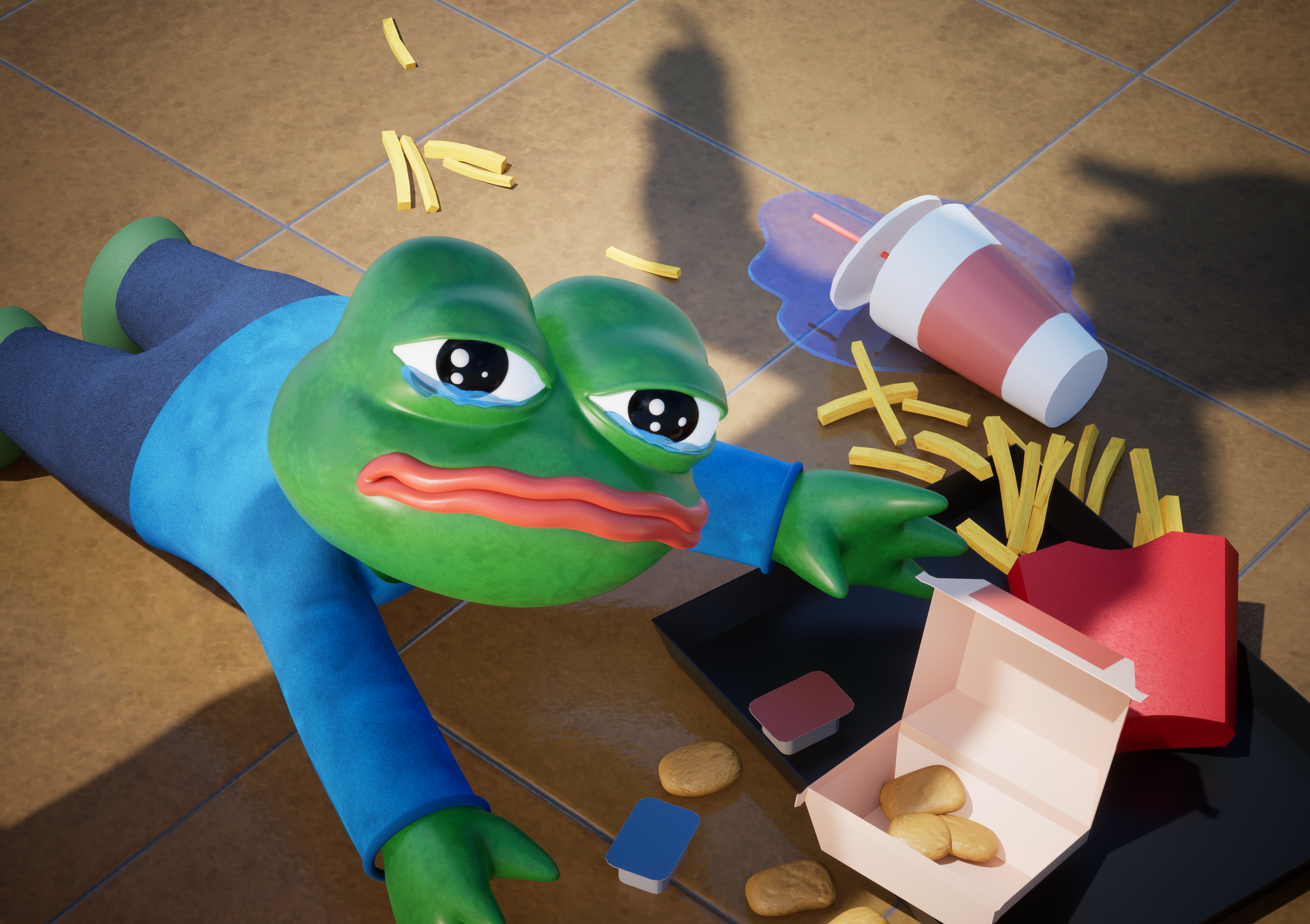 Pepe Spills His Tendie 😥 | Foundation