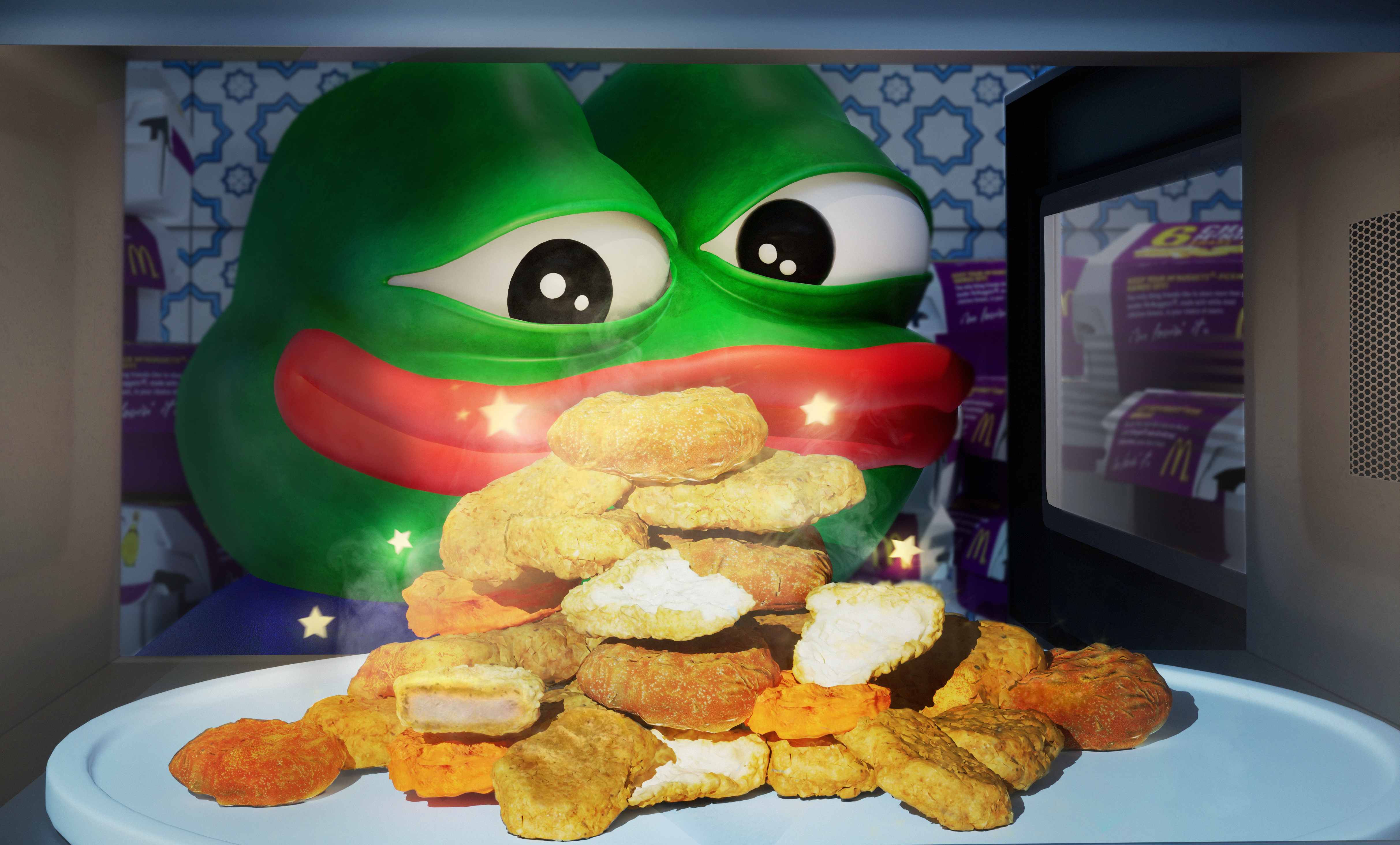 Pepe's Golden Tendies | Foundation