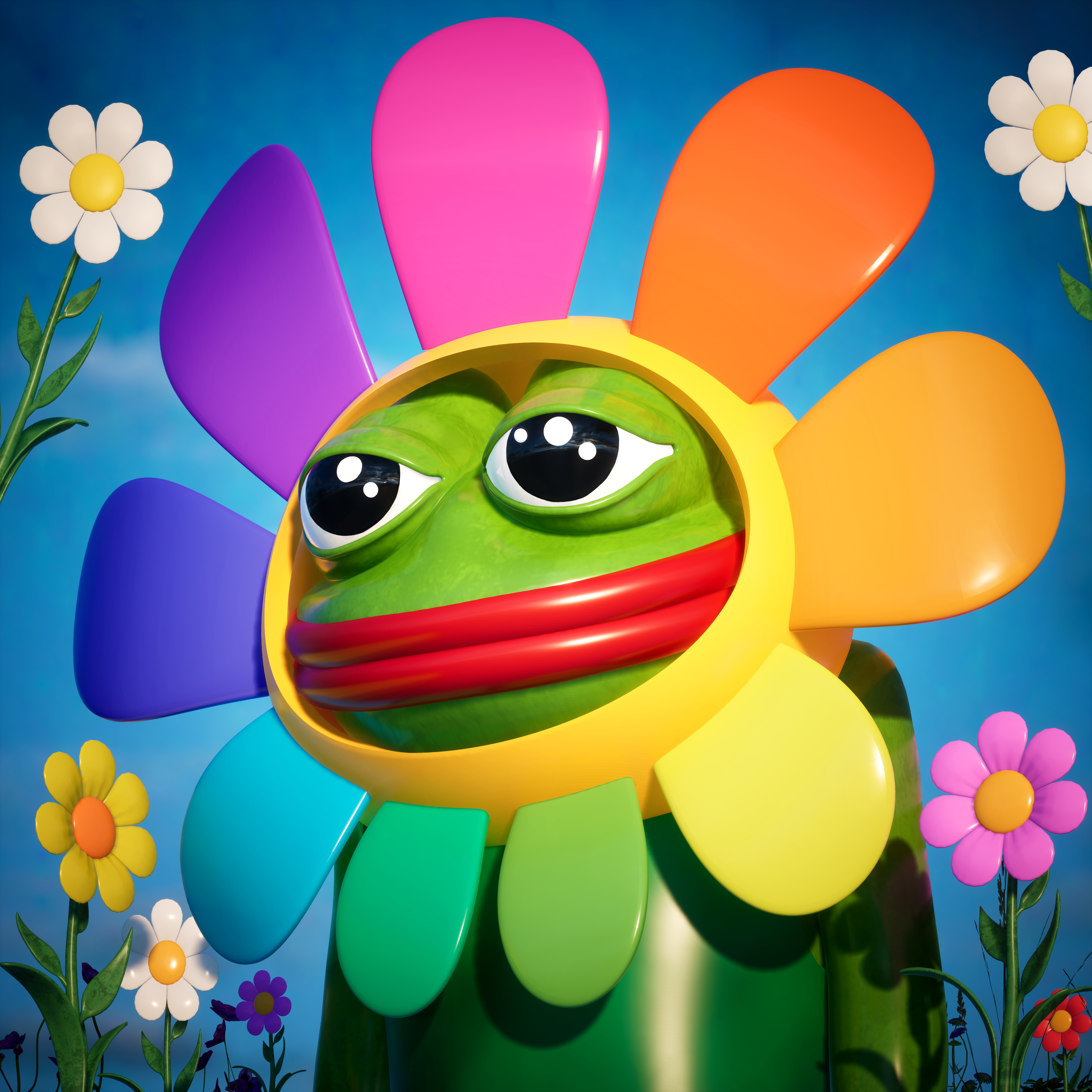 🐸 Flower Pepe 🌼 | Foundation