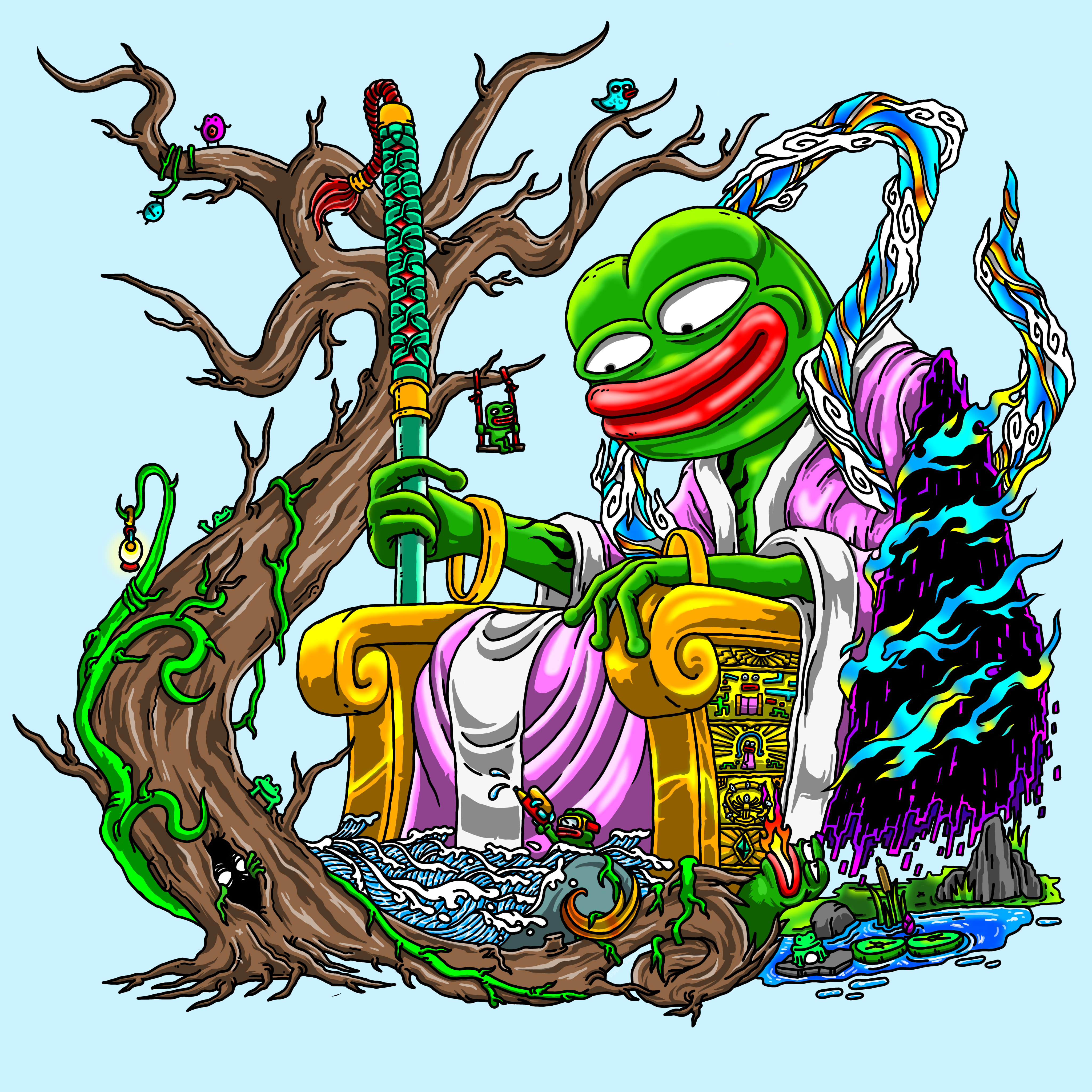 God of frogs | Foundation