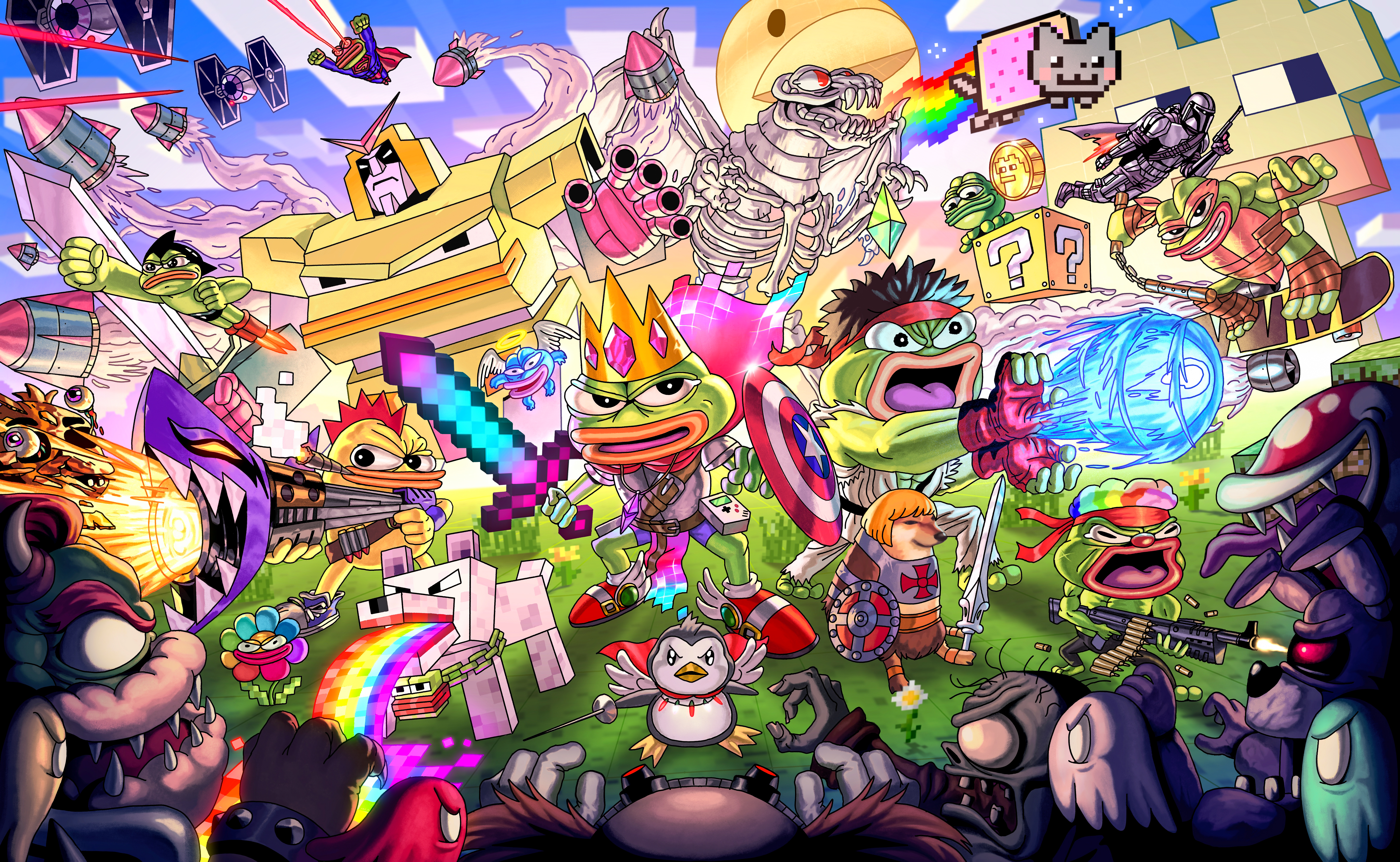 Pepe Game War | Foundation