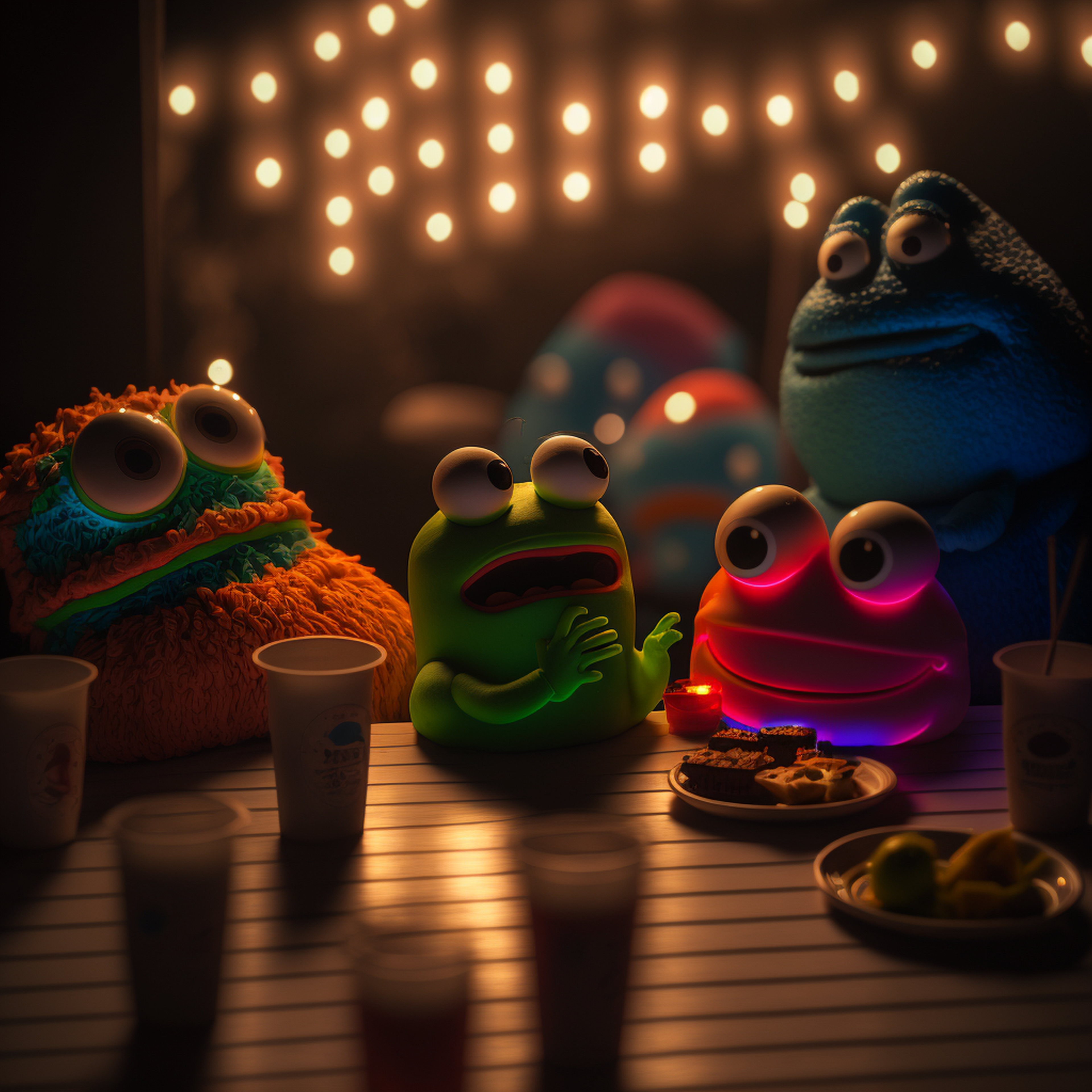 Pepe birthday party time | Foundation