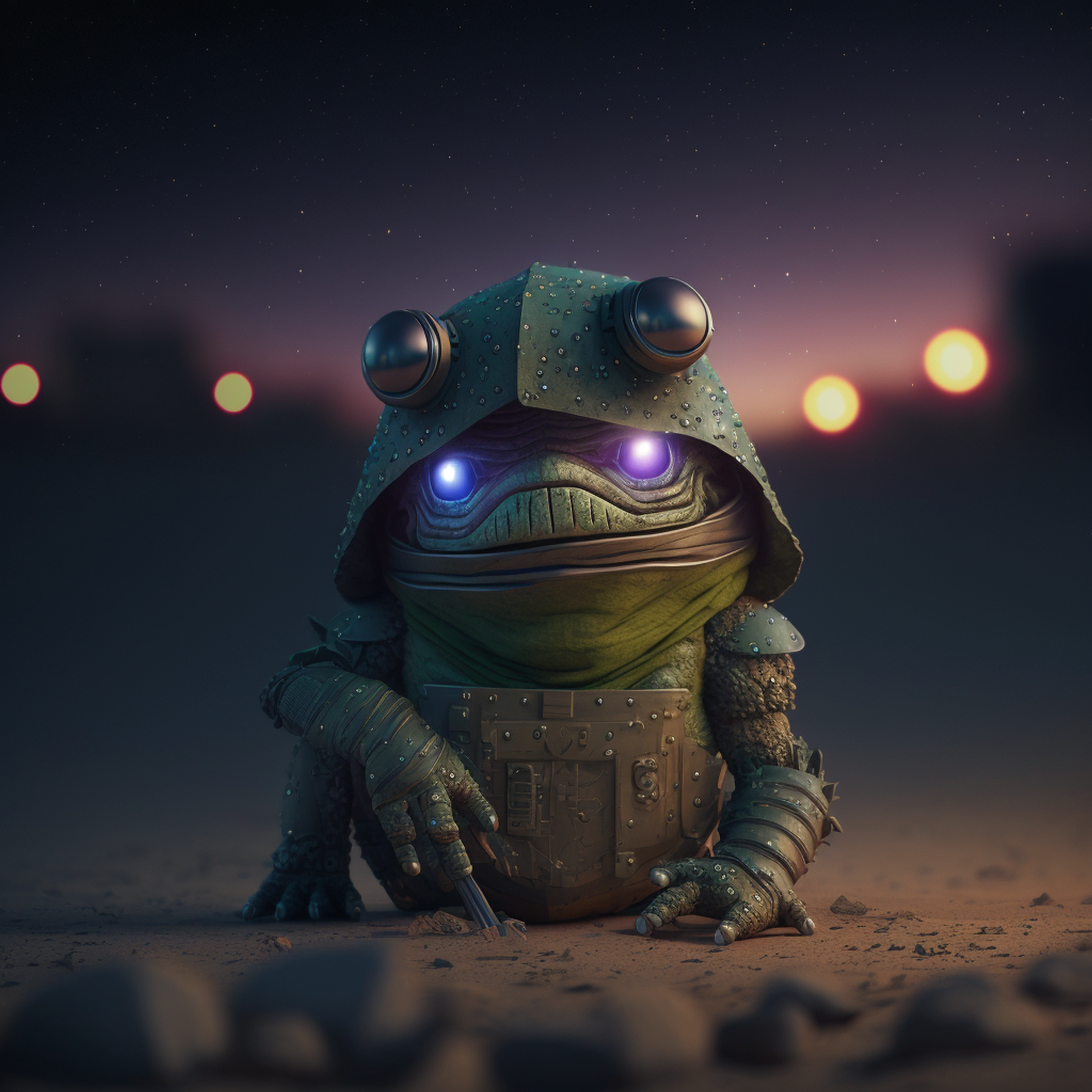 Pepe warrior in action | Foundation