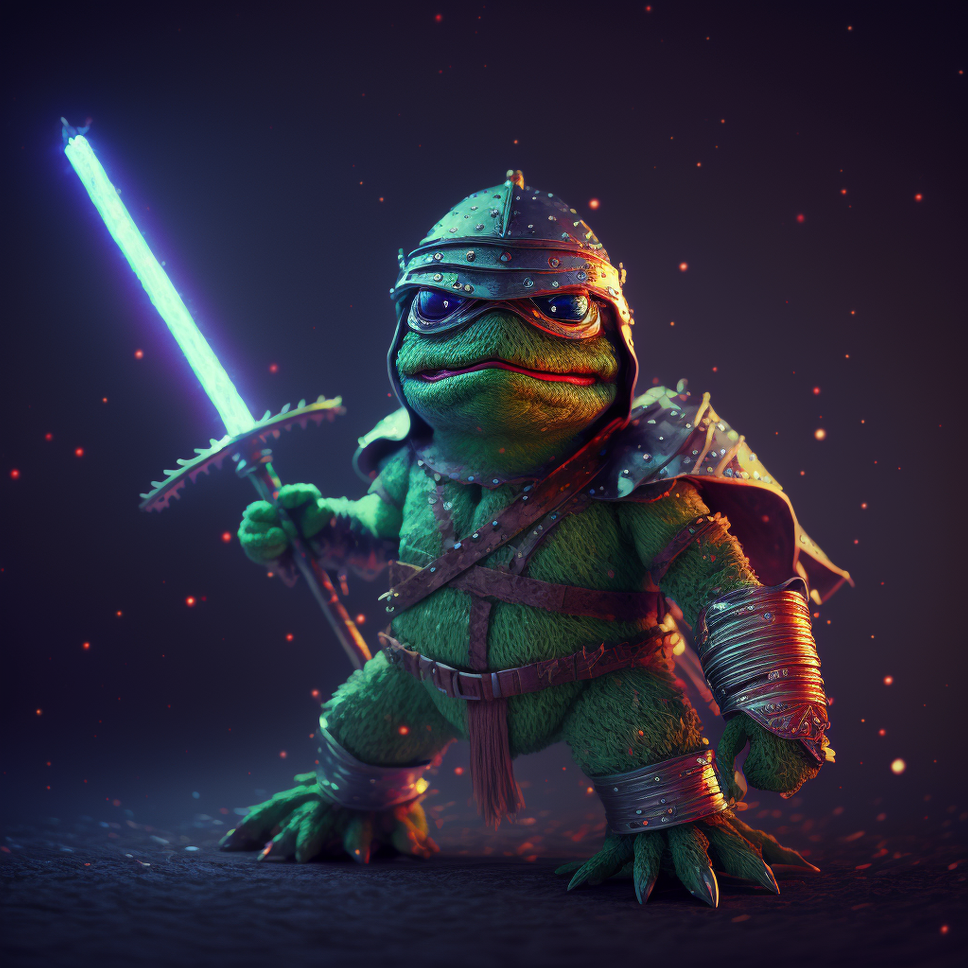 Pepe warrior full power | Foundation