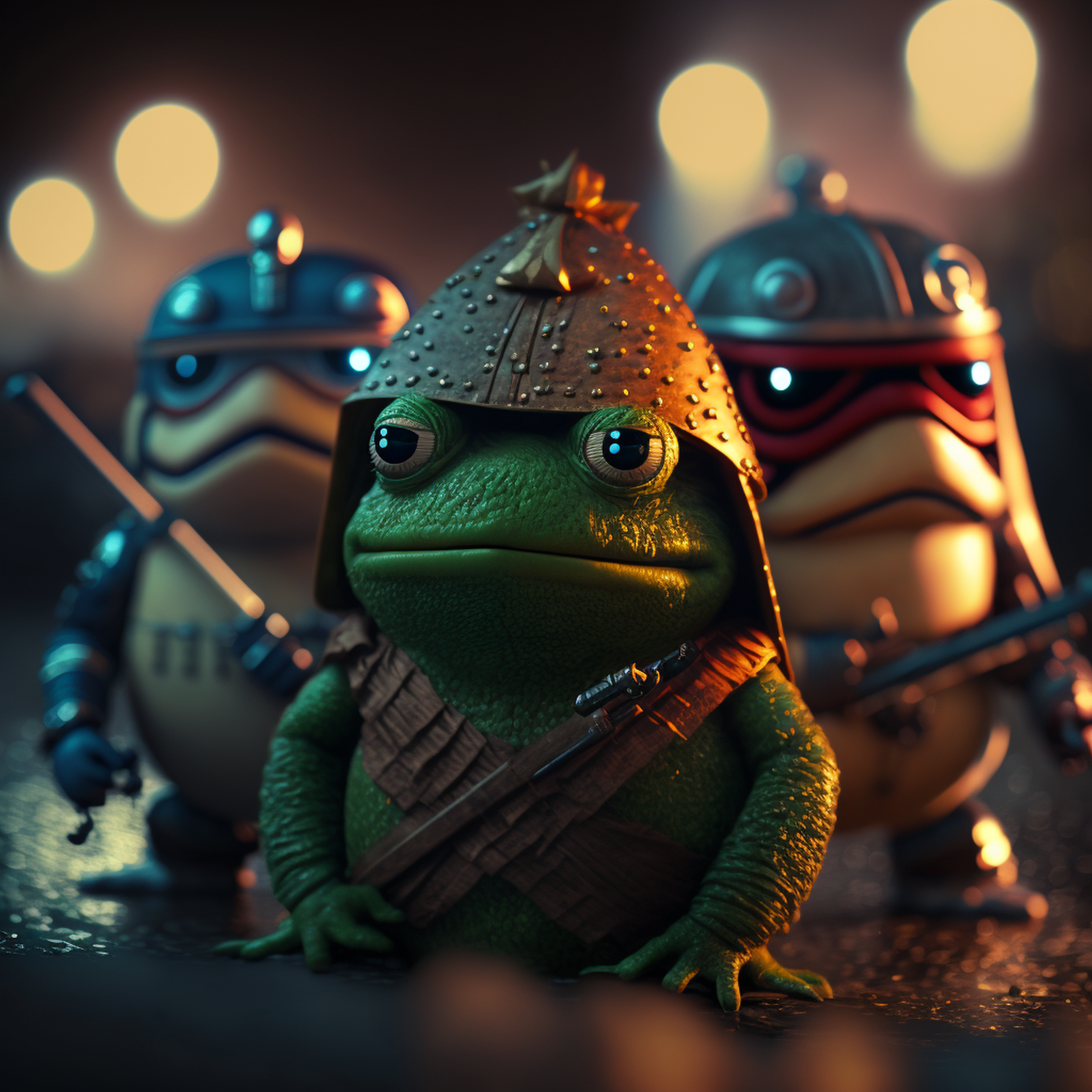 Pepe warriors in fun action | Foundation