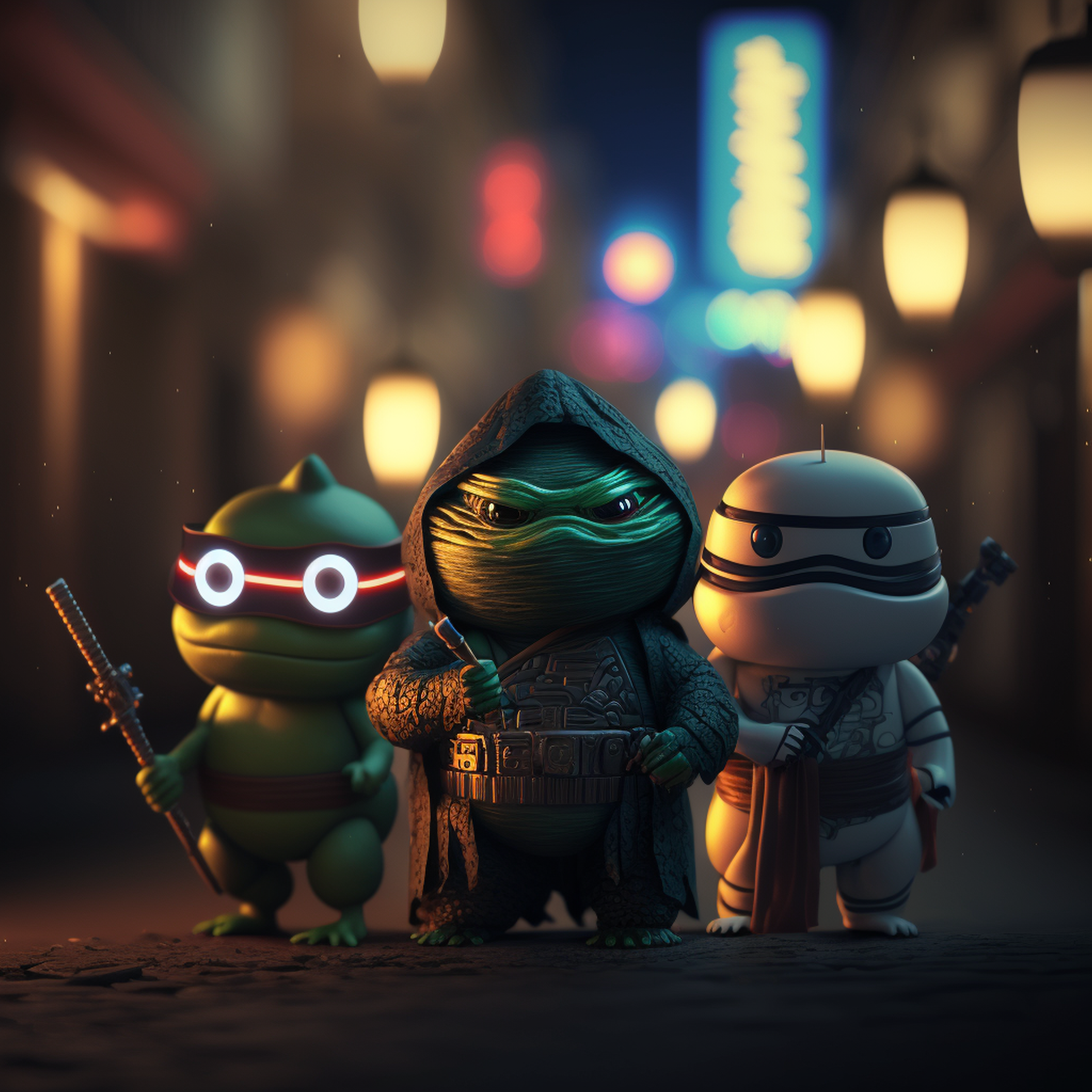 Pepe ninja time | Foundation