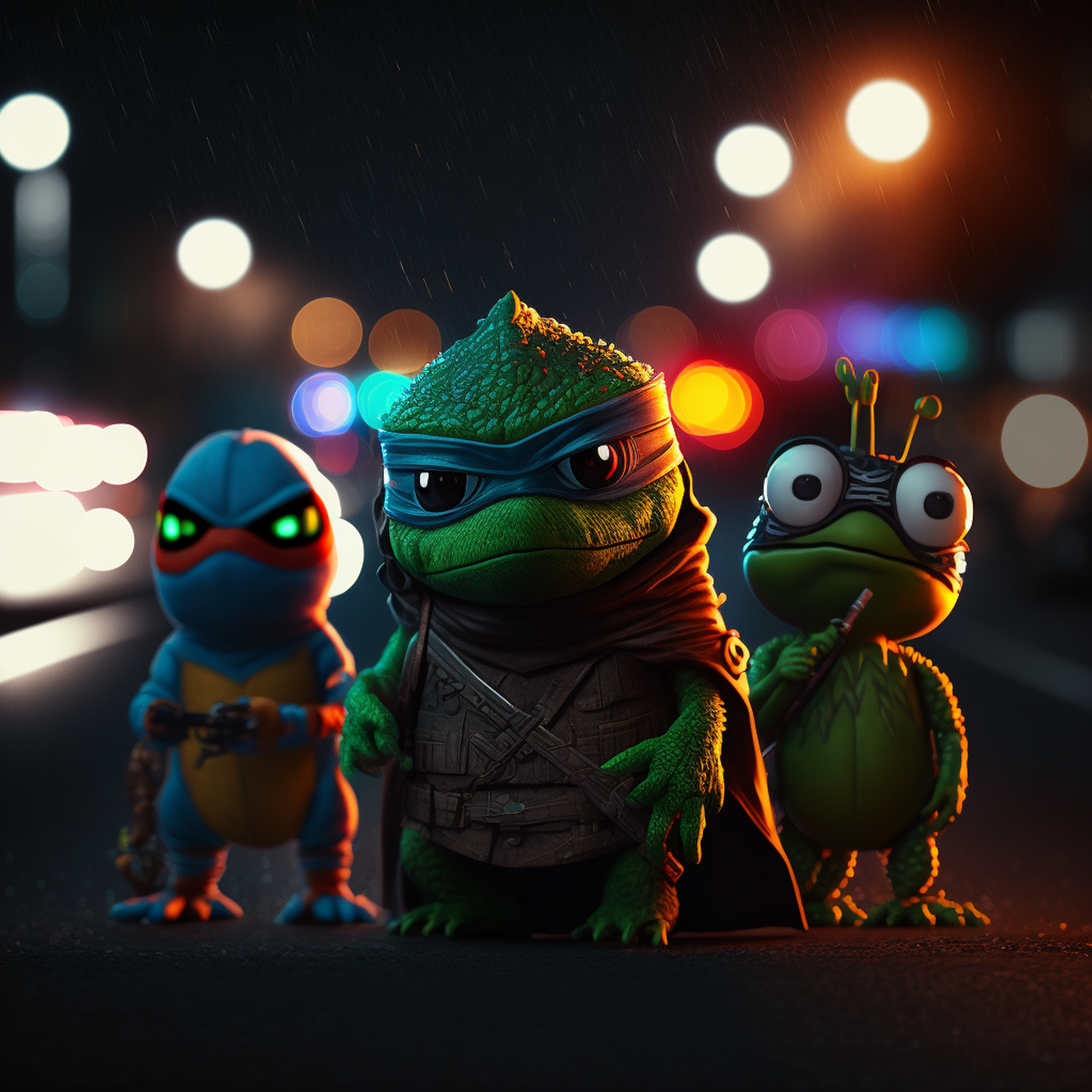 Pepe ninja time yo | Foundation