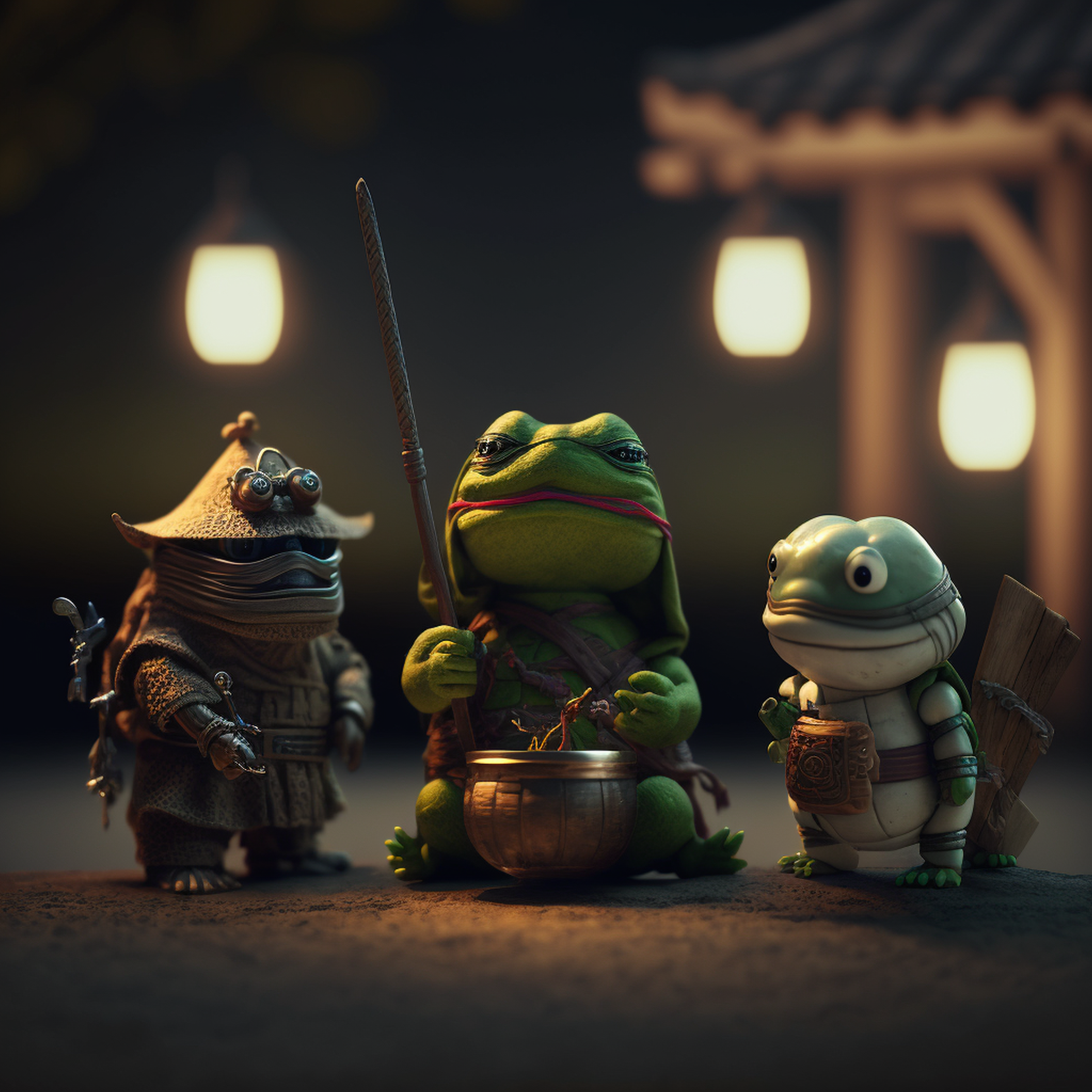 Pepe samurai family | Foundation