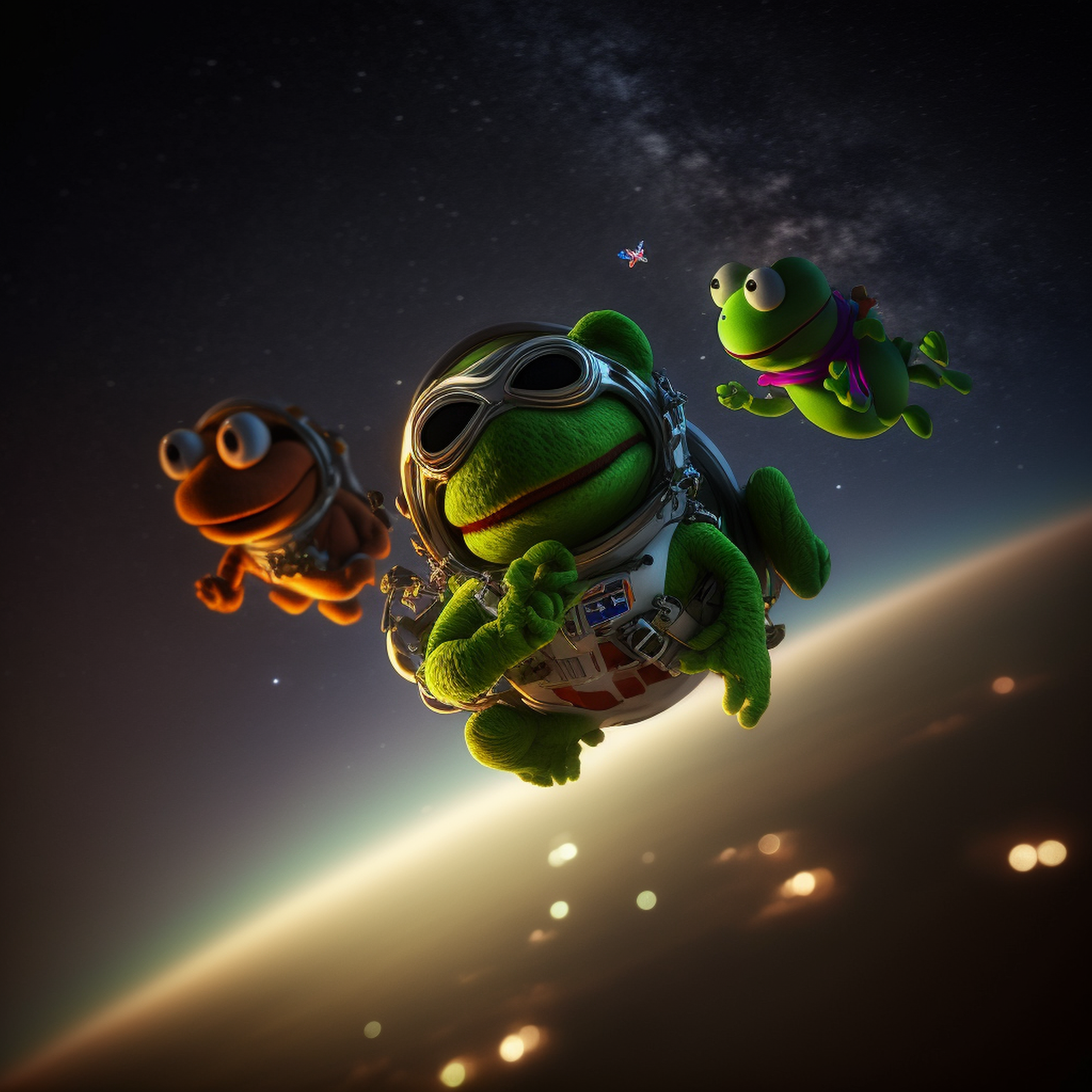 Pepe skydiving yay | Foundation
