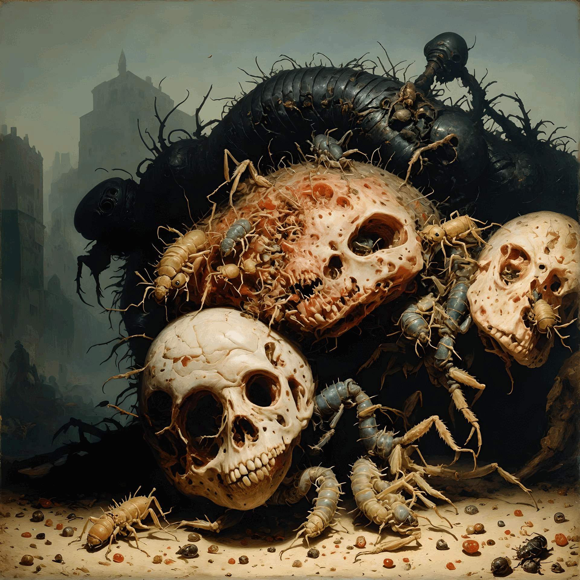 Rotting Maggots Flesh 8K | Foundation